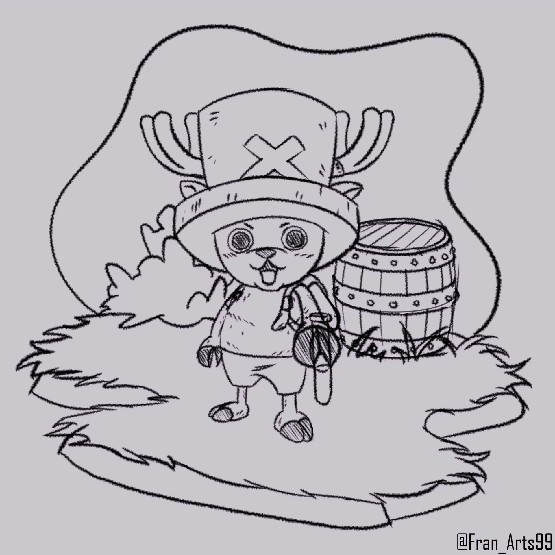 chopper coloring page
