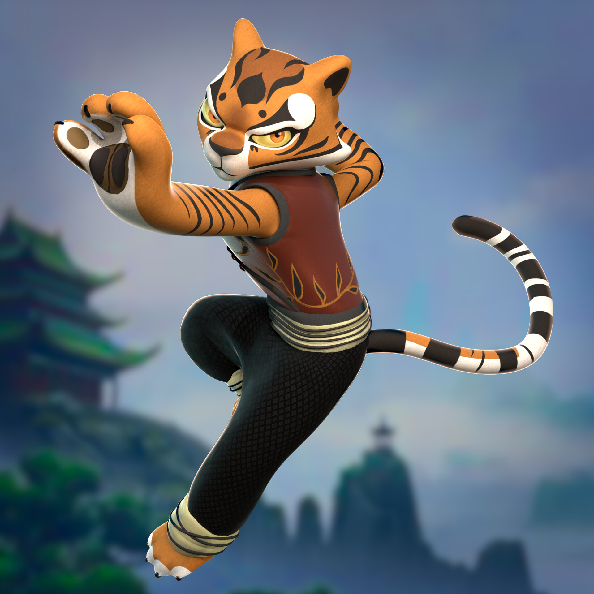 ArtStation - Master Tigress