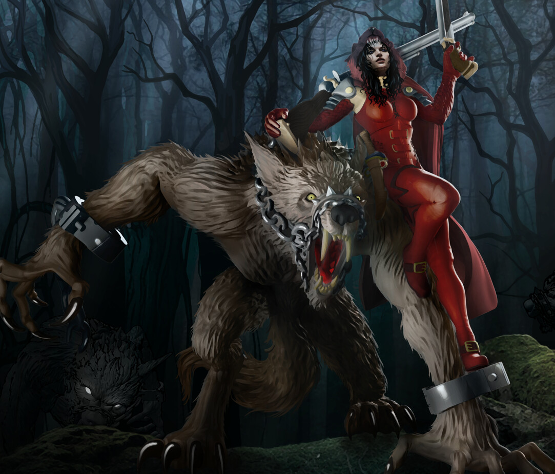 ArtStation - Grimm Hunters | Chapter One: The Red Huntress