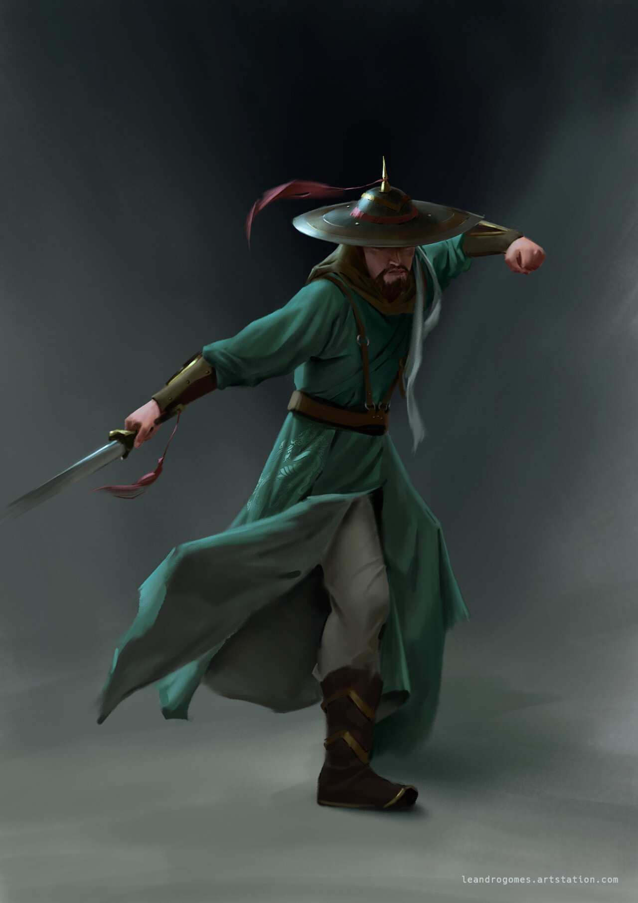 ArtStation - Tibetan warriors