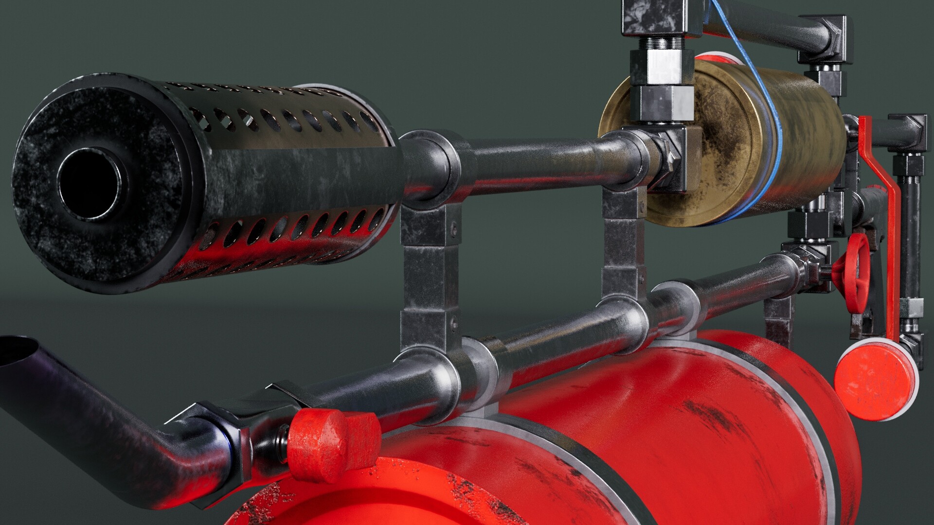 Thomas Voland - Flamethrower (homemade)