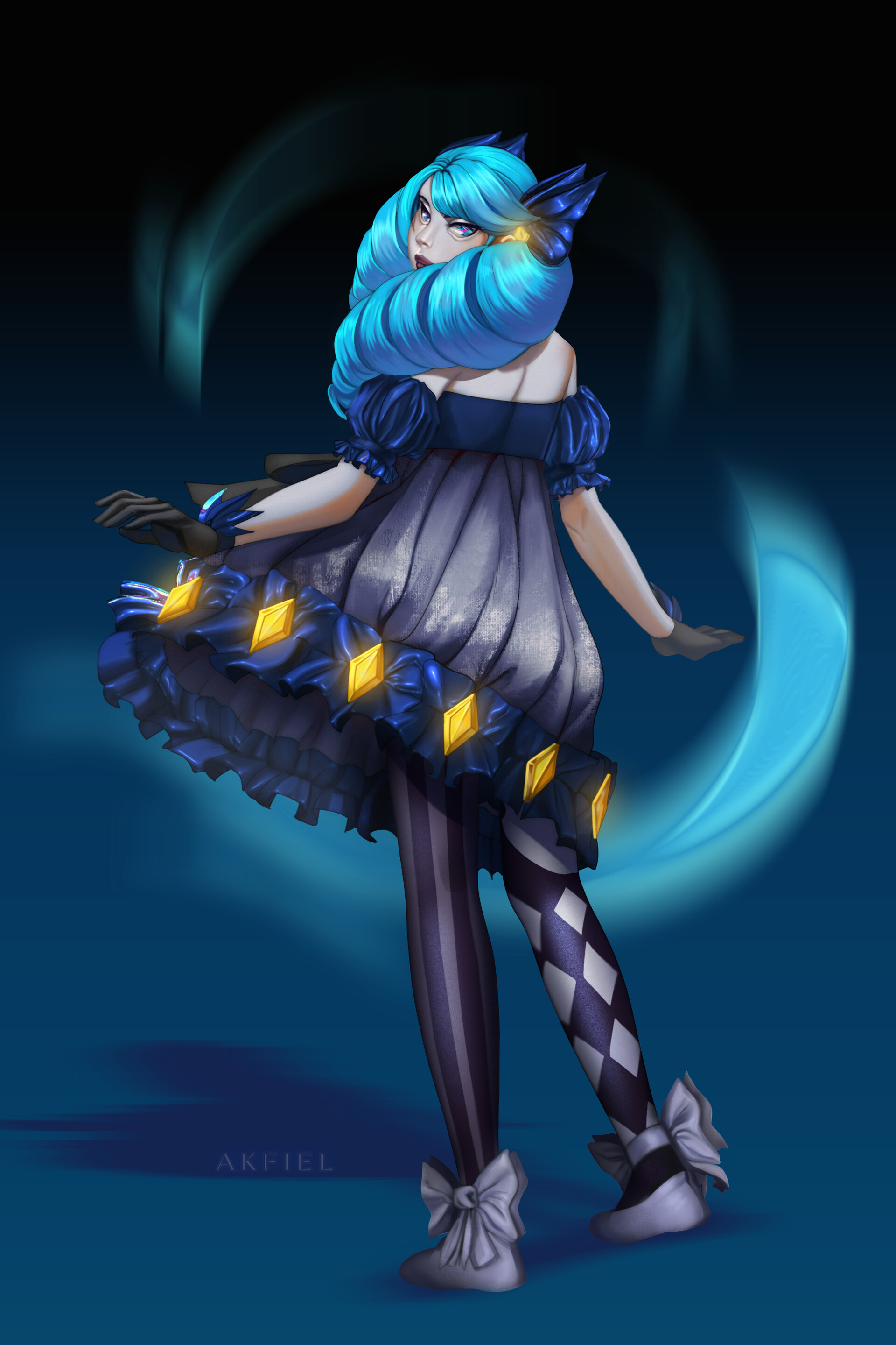 ArtStation - [Fanart] LoL Gwen