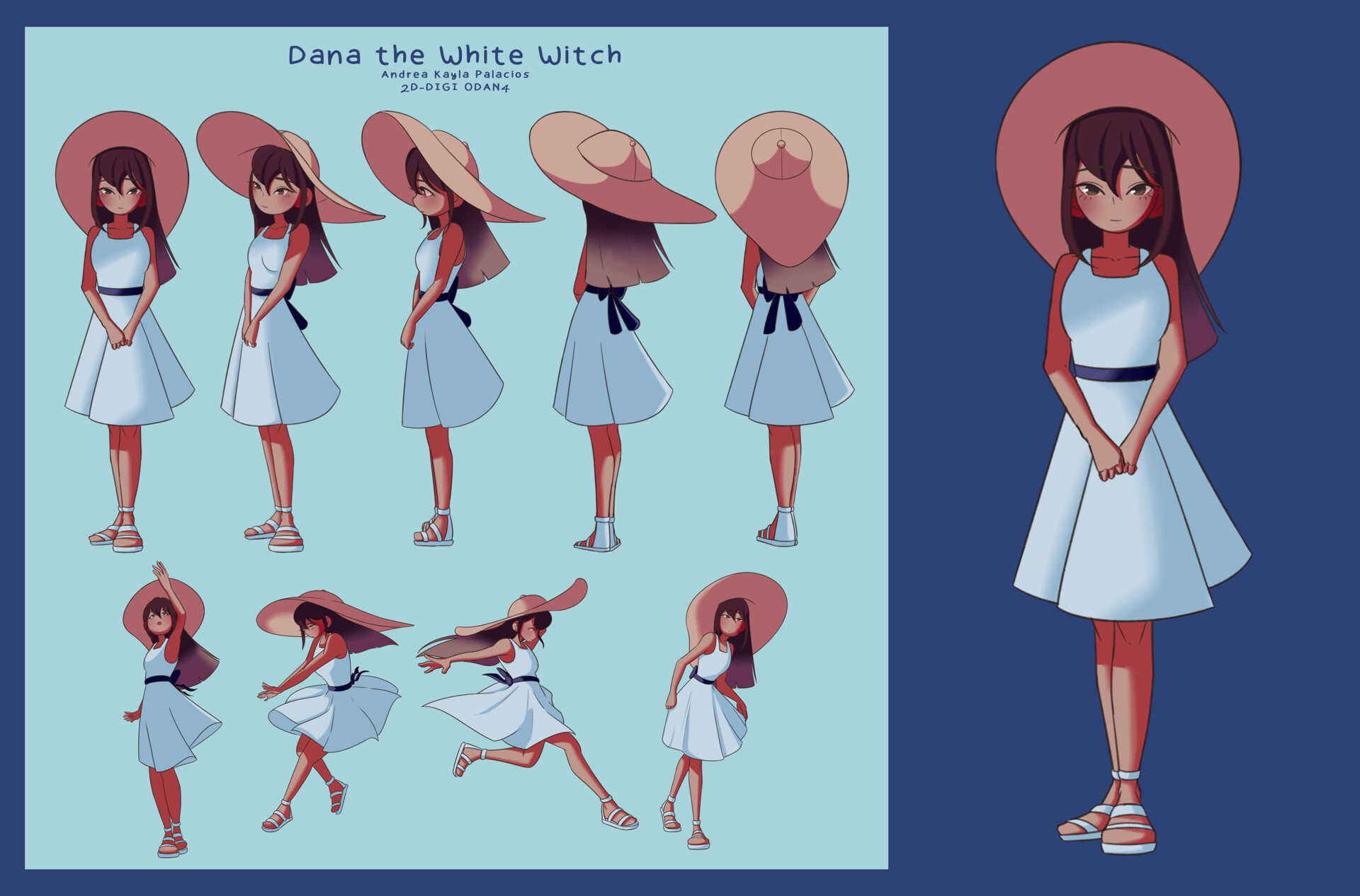 ArtStation - Dana the White Witch