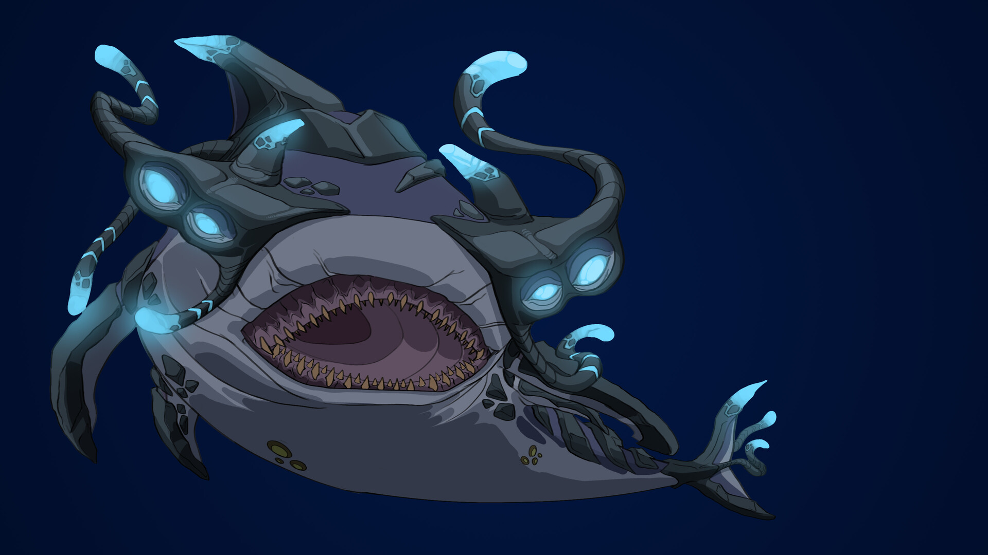 Parisea TEKURARERE - Sea Beast (Concept)