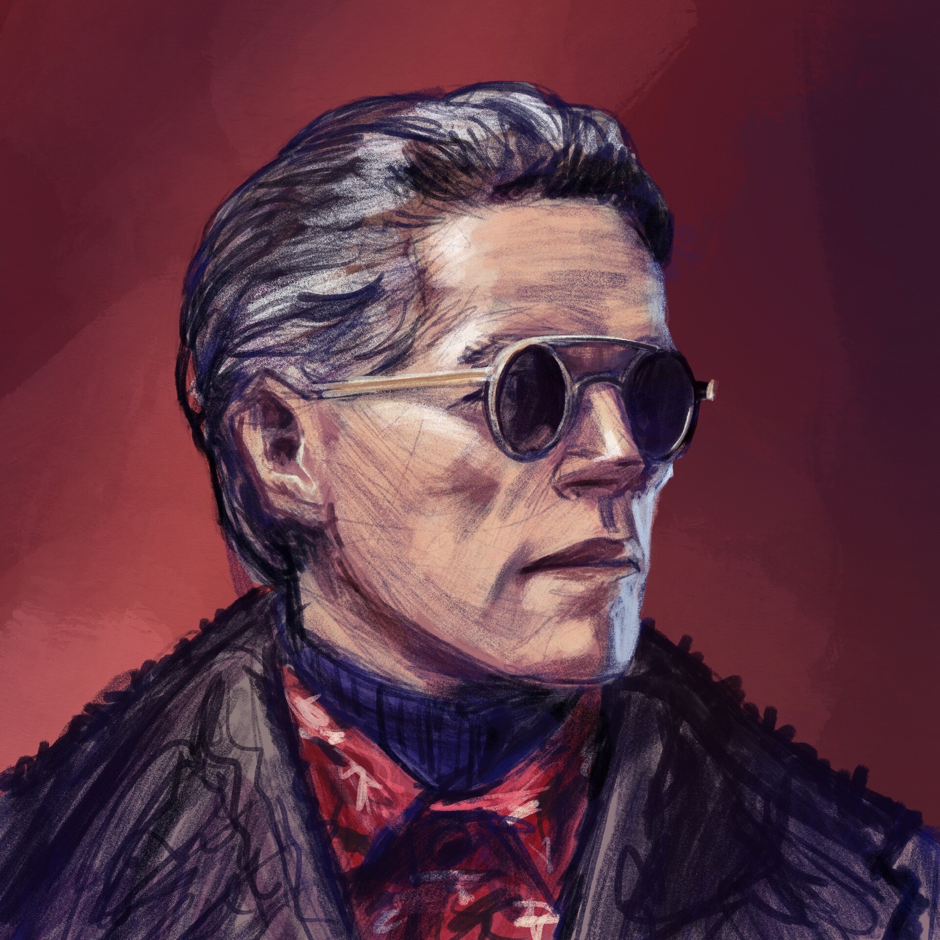 ArtStation - procreate portrait practice 2022 #4