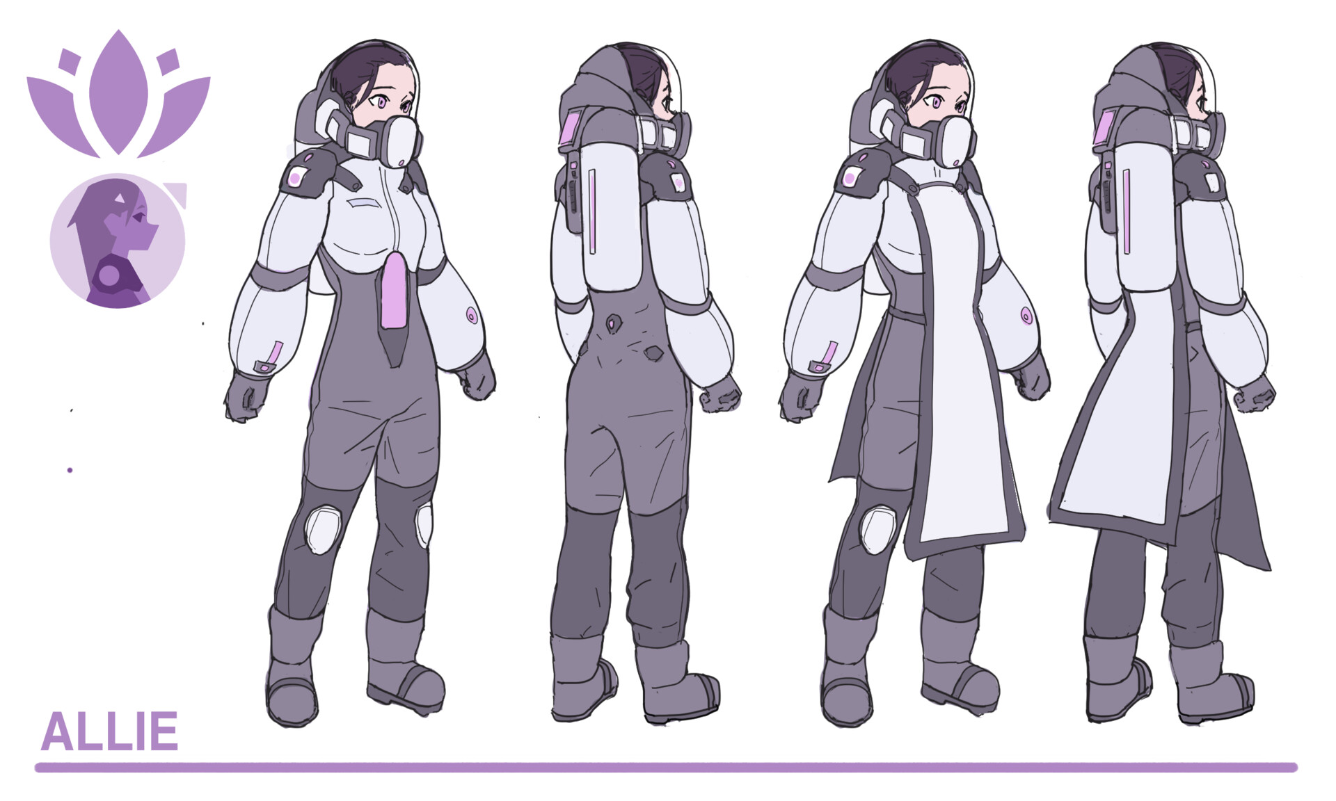 ArtStation - Allie Character Concept