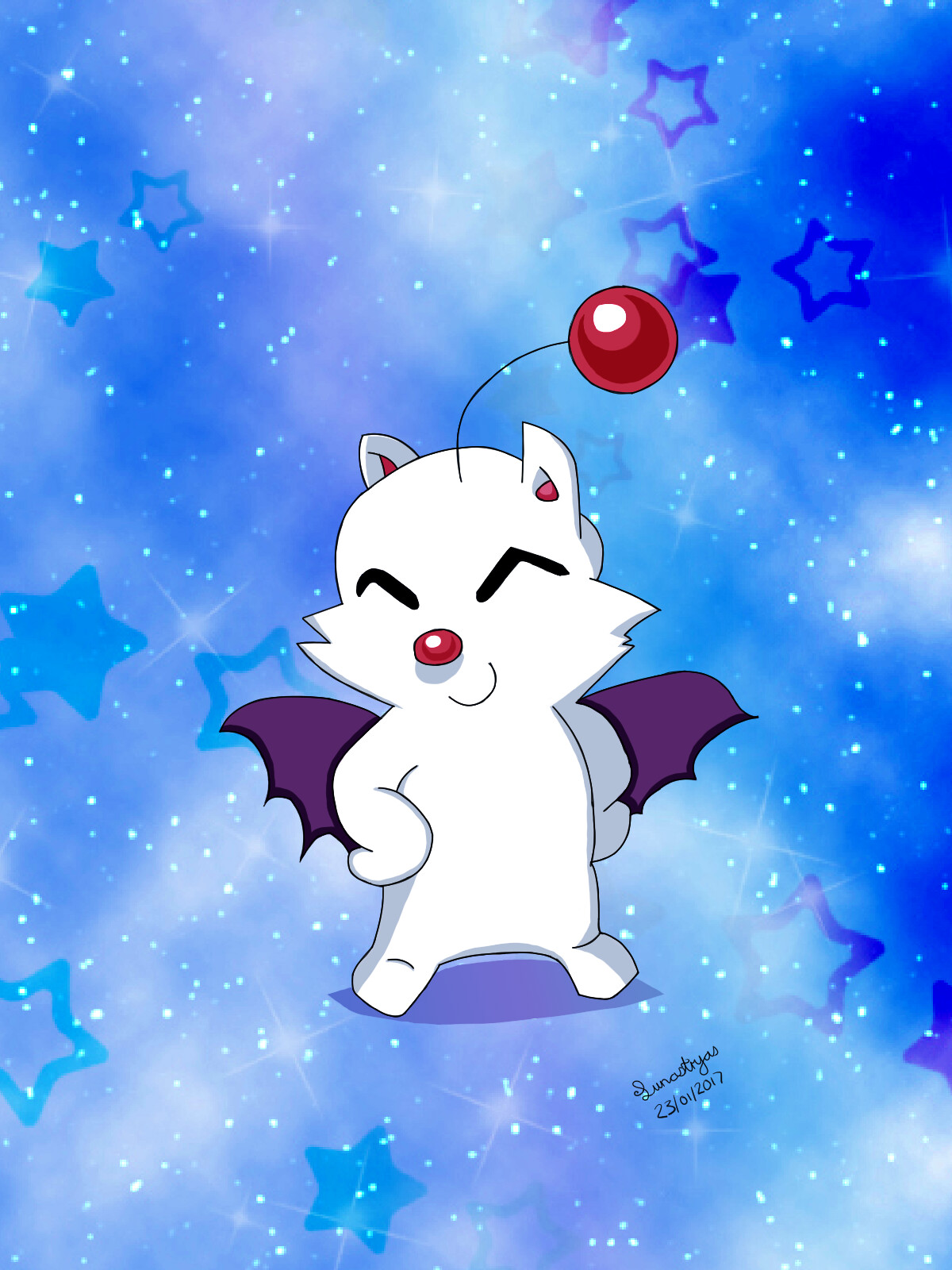 ArtStation - Moogle redraw