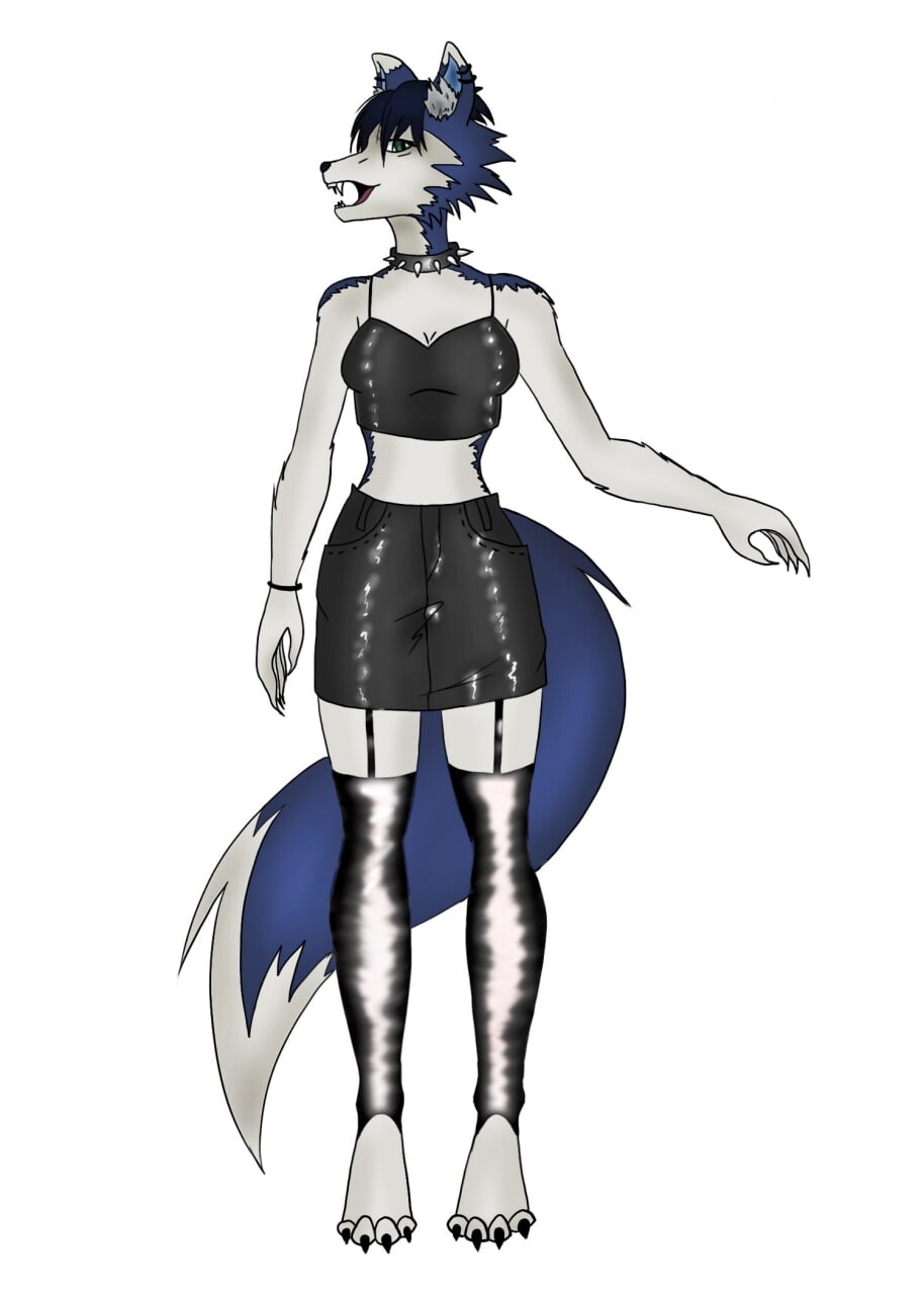 ArtStation - Husky furry