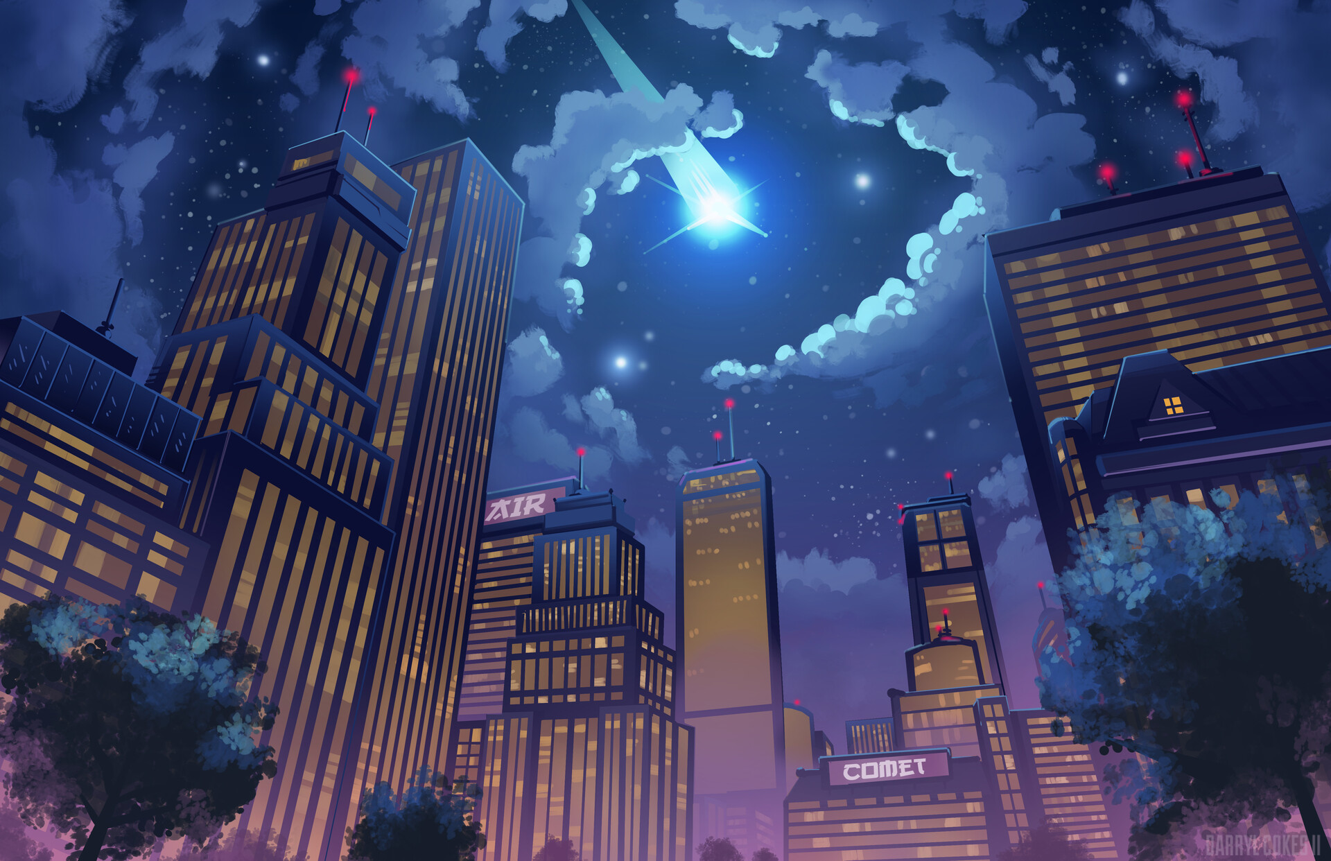 ArtStation - Comet City