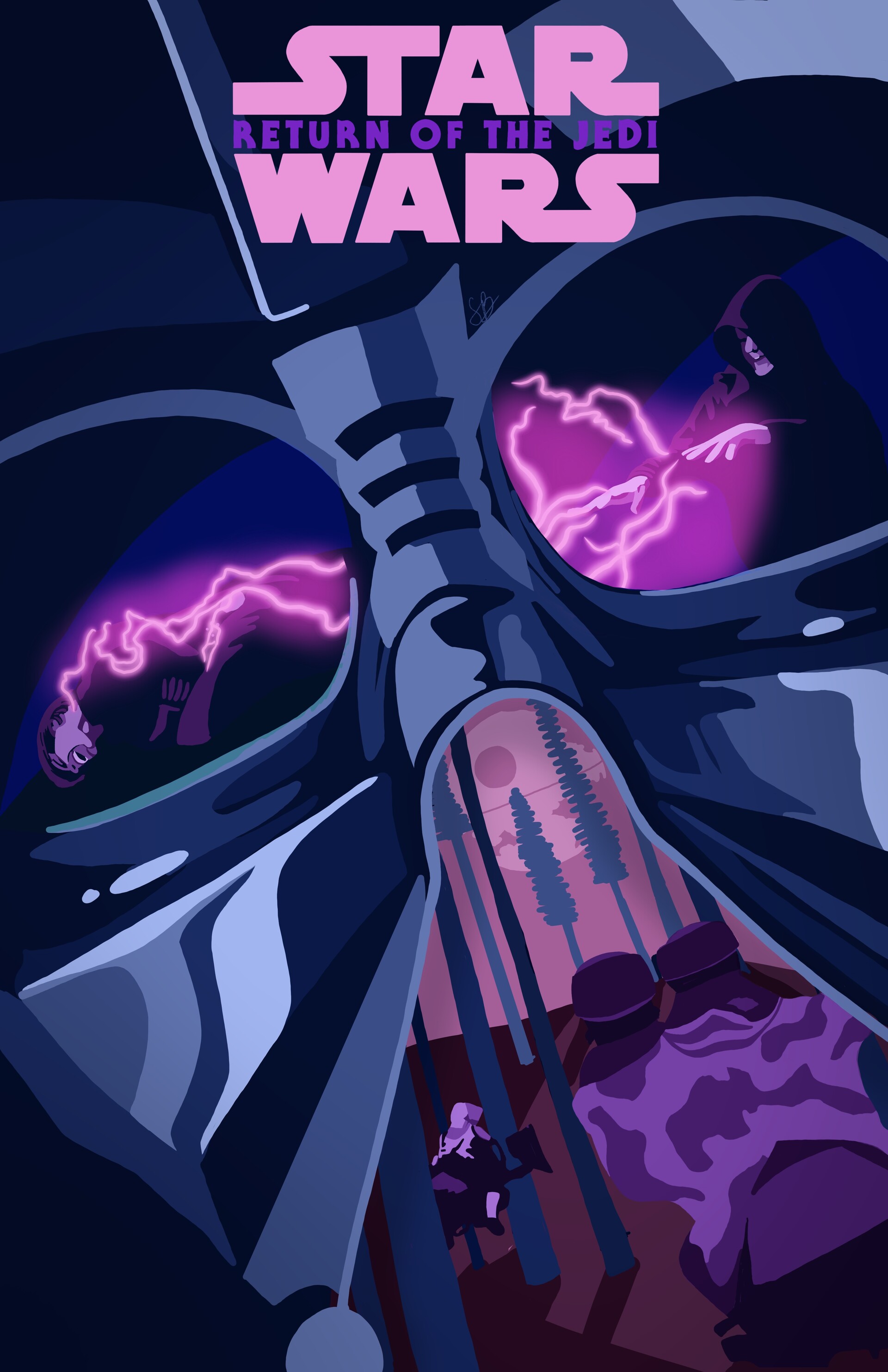 ArtStation - Return of the Jedi Poster (October 2021)