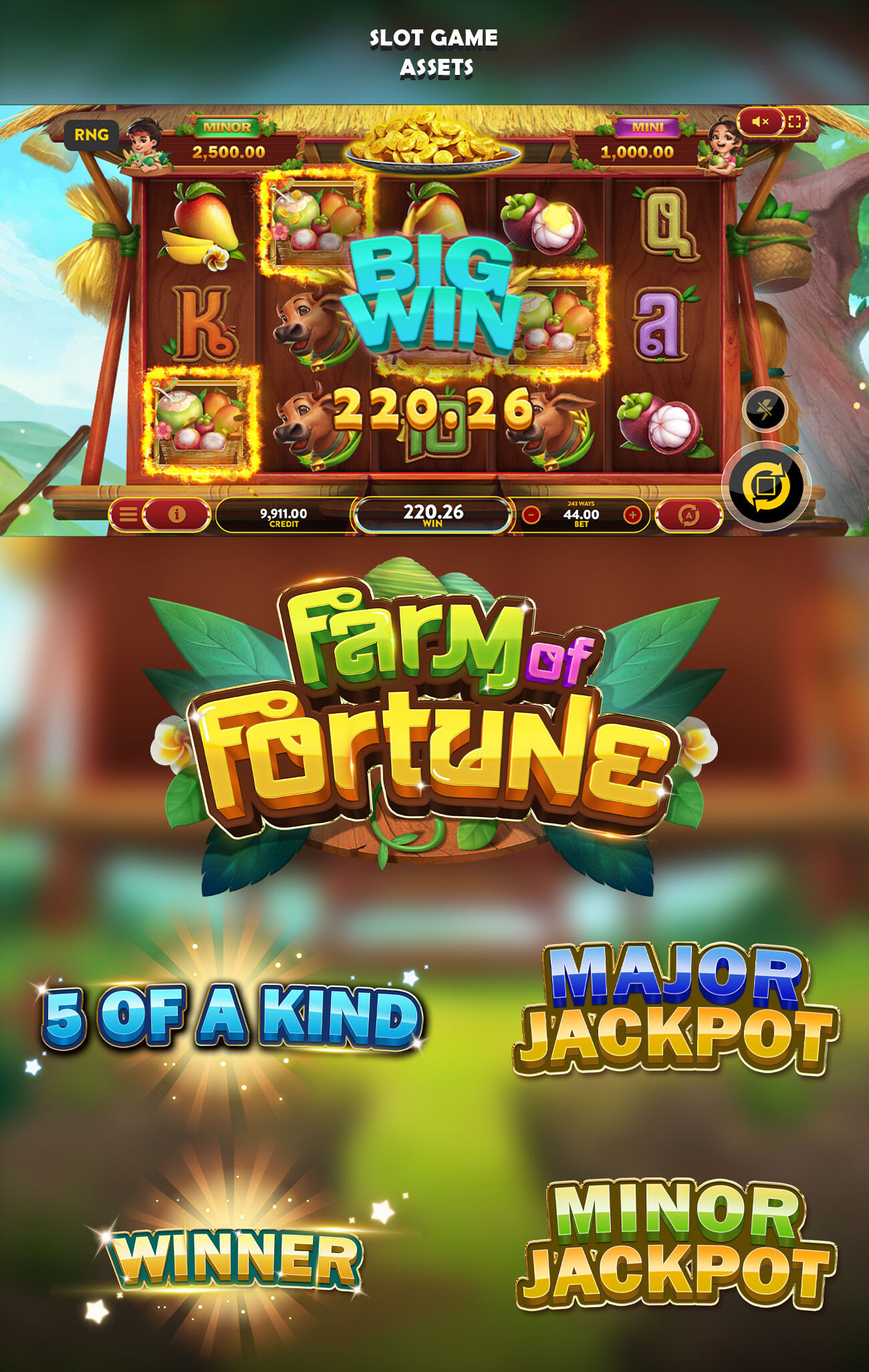 Khoa Nguyen - SLOT GAME CONCEPT ART