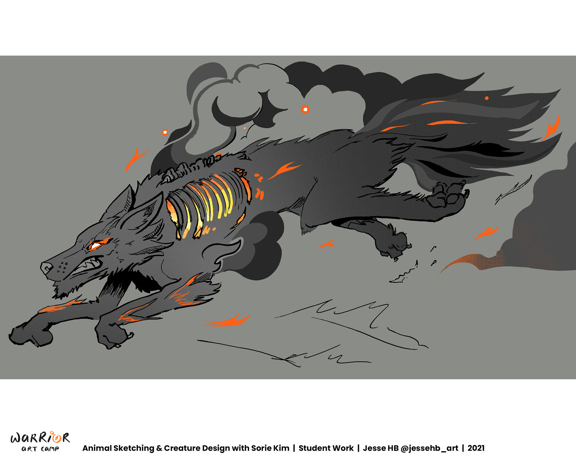 ArtStation - Jesse HB | Animal Sketching & Creature Design with Sorie ...