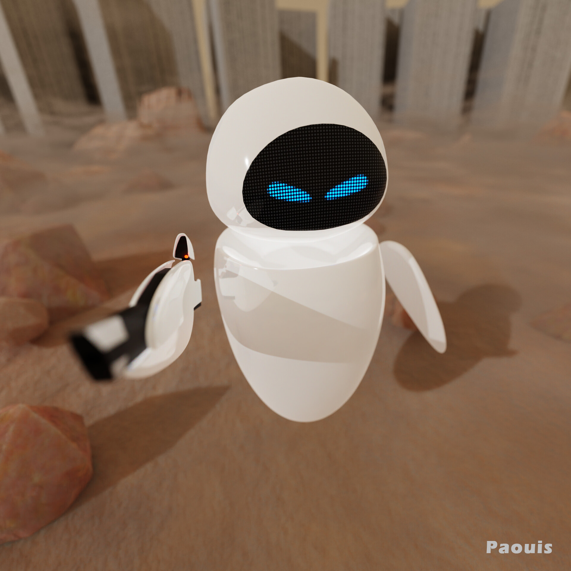 ArtStation - Eve From Wall e