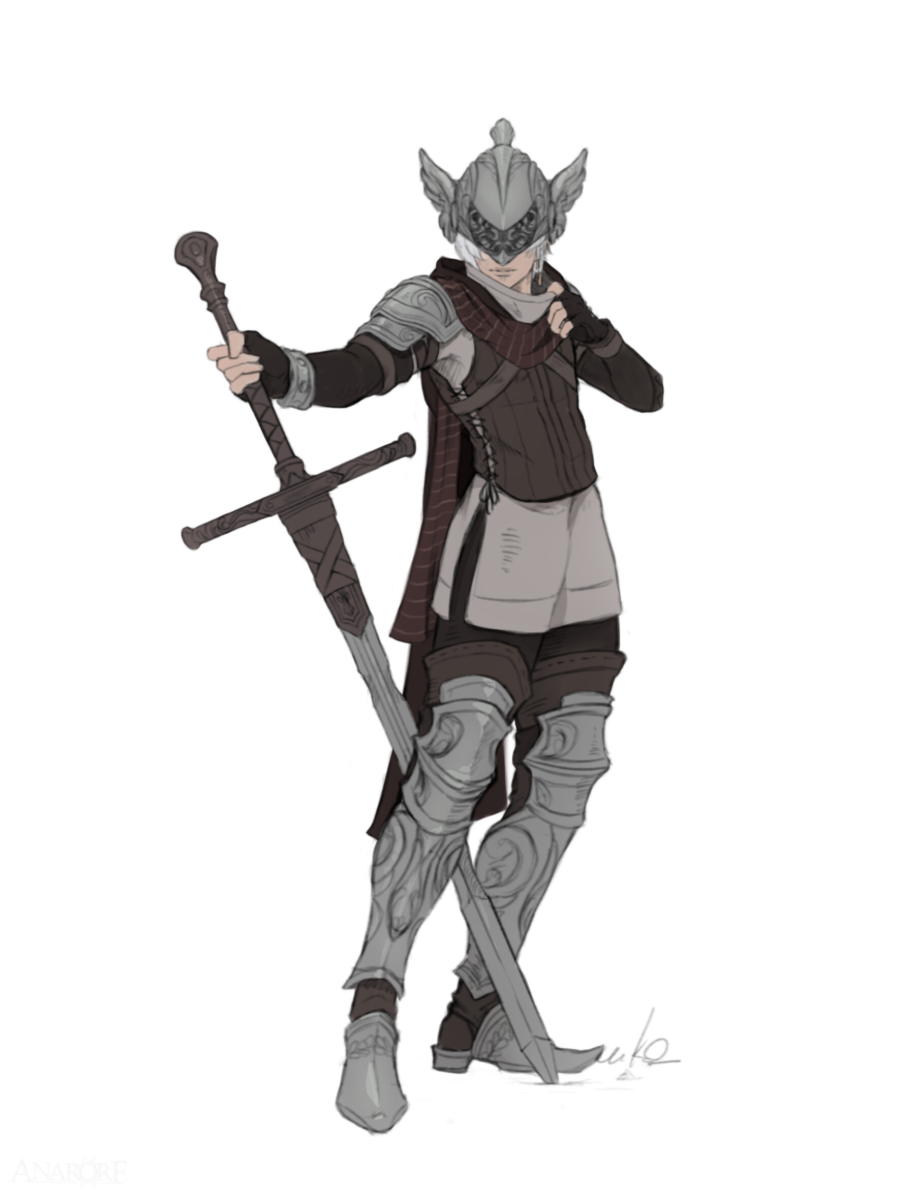 ArtStation - Dragon Rider - Character Work