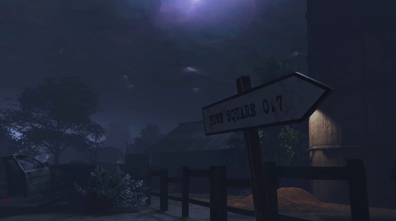 ArtStation - Town Square Sign