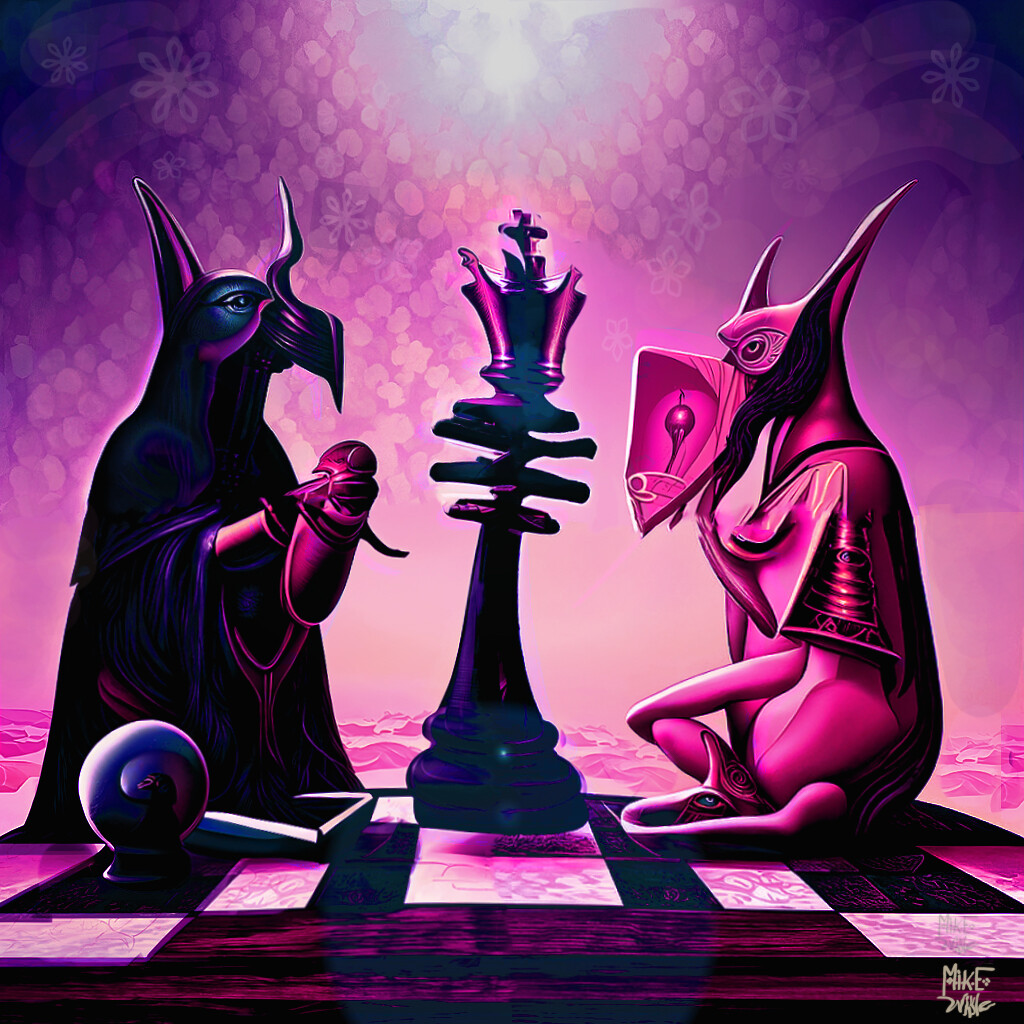 ArtStation - Chess with The Masked Ones