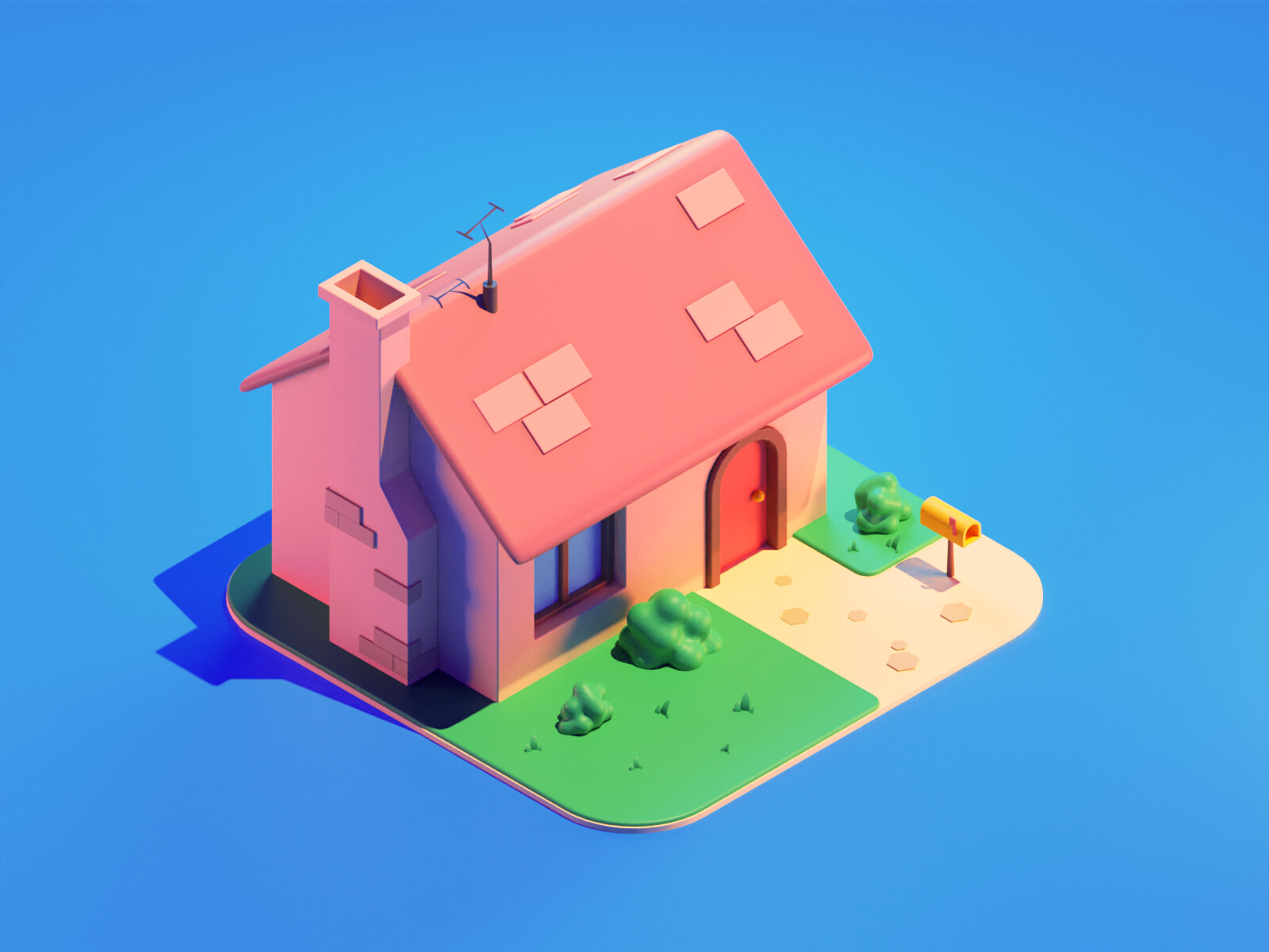 ArtStation - Cartoonish House