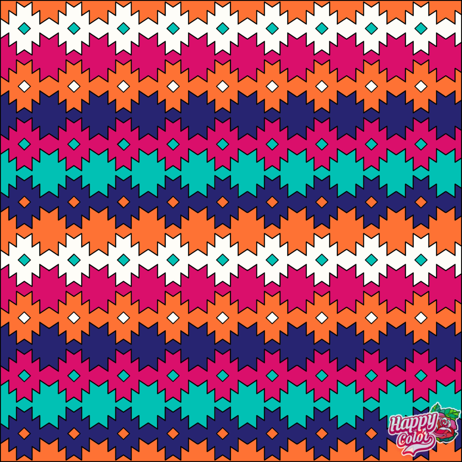 ArtStation - Pattern Colorful