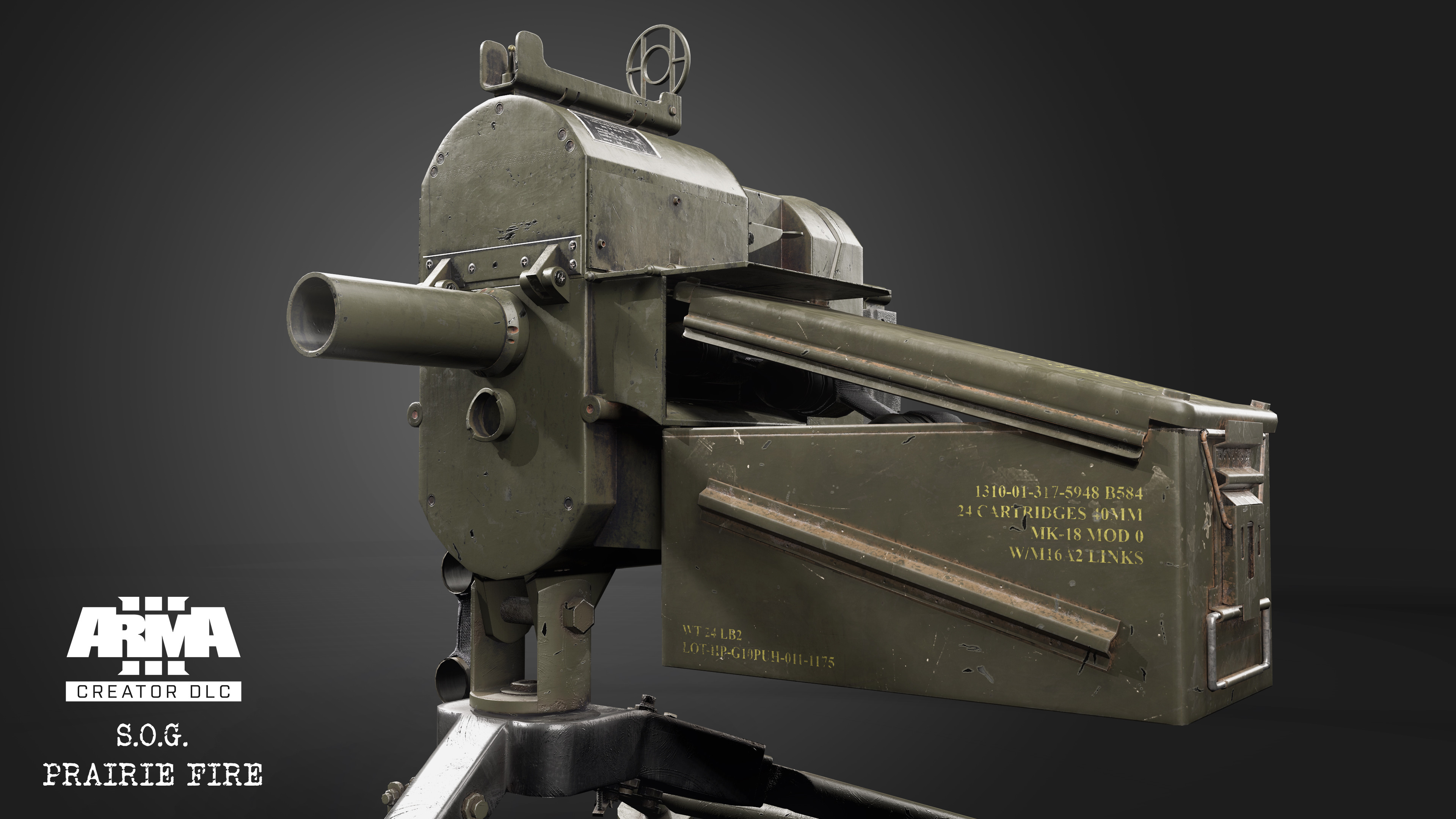 neil mahmood - MK18 – 40mm static grenade launcher