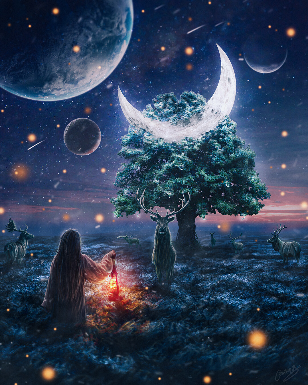 ArtStation - Moon Tree