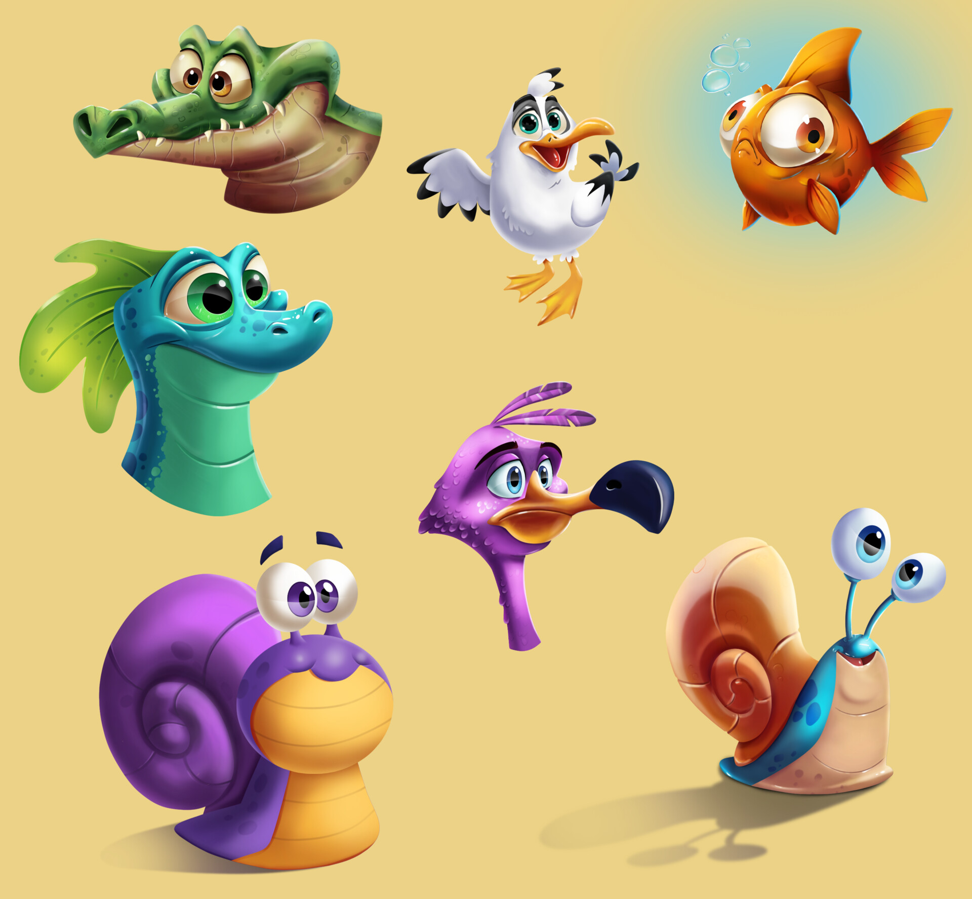 ArtStation - Mitch Leeuwe Studies