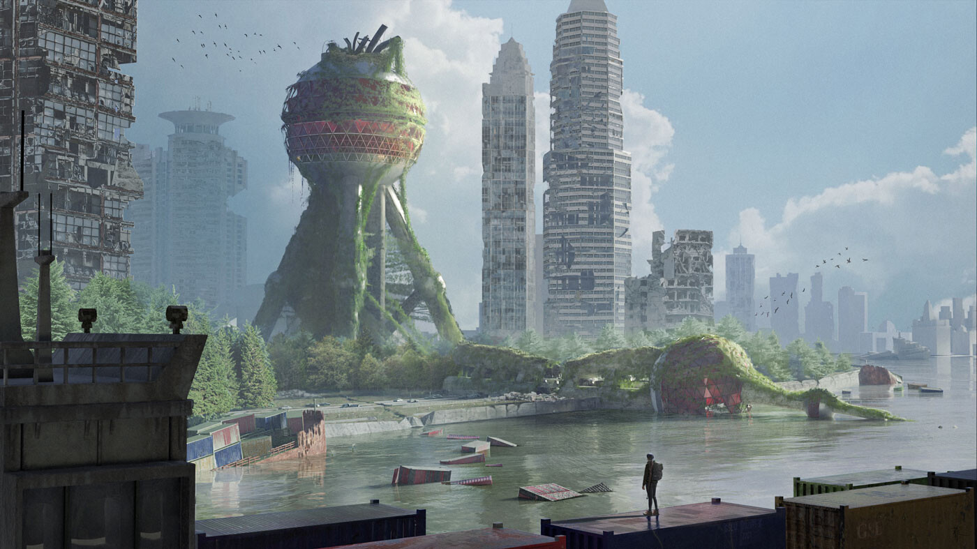 ArtStation - Abandoned City