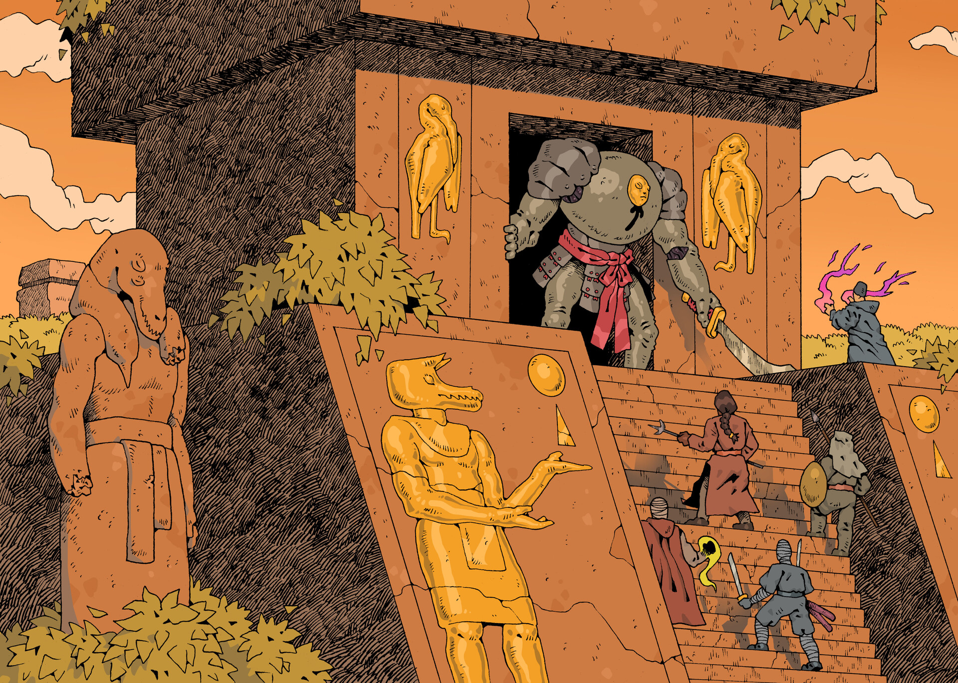 ArtStation - Temple of the Automaton