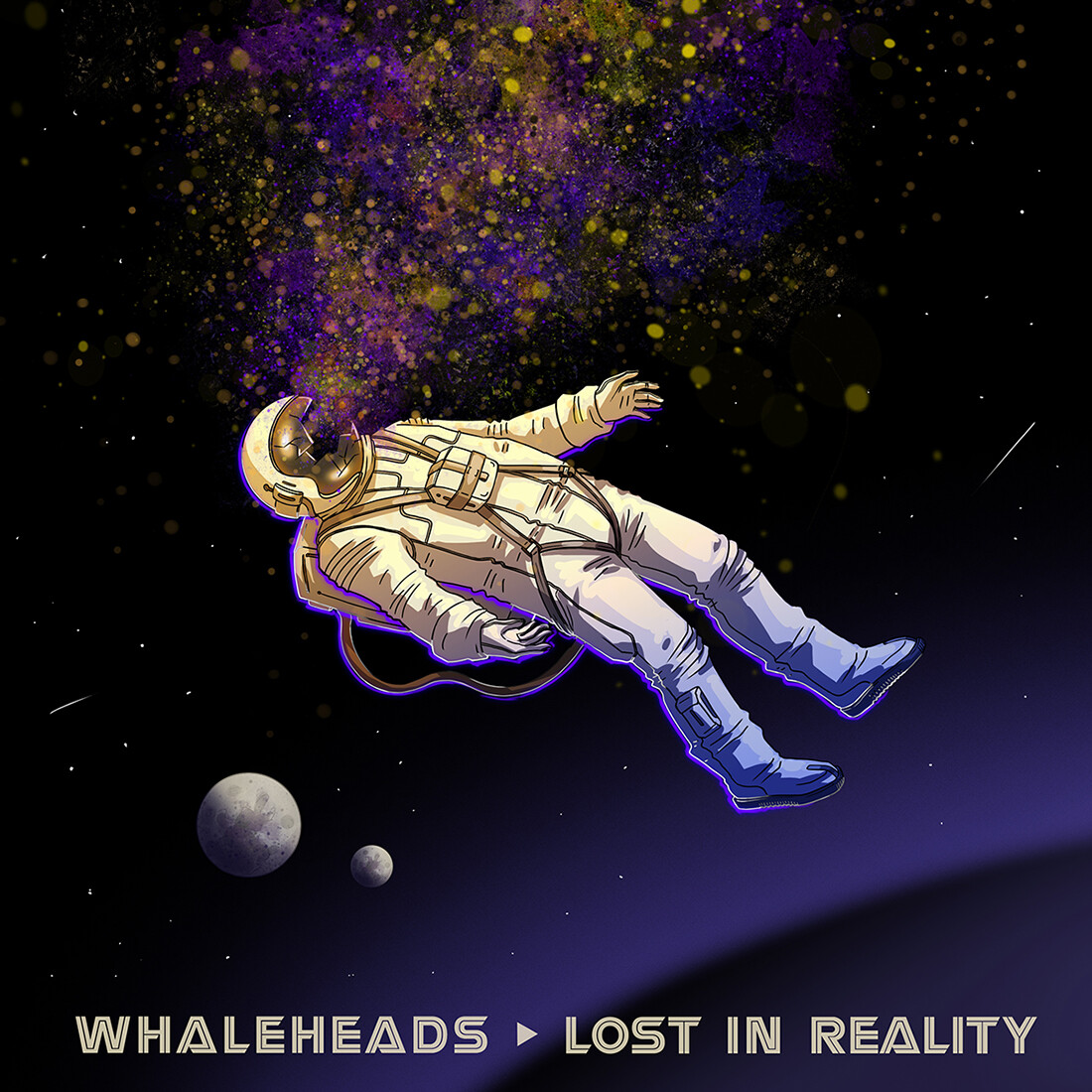 Album With Astronaut Art