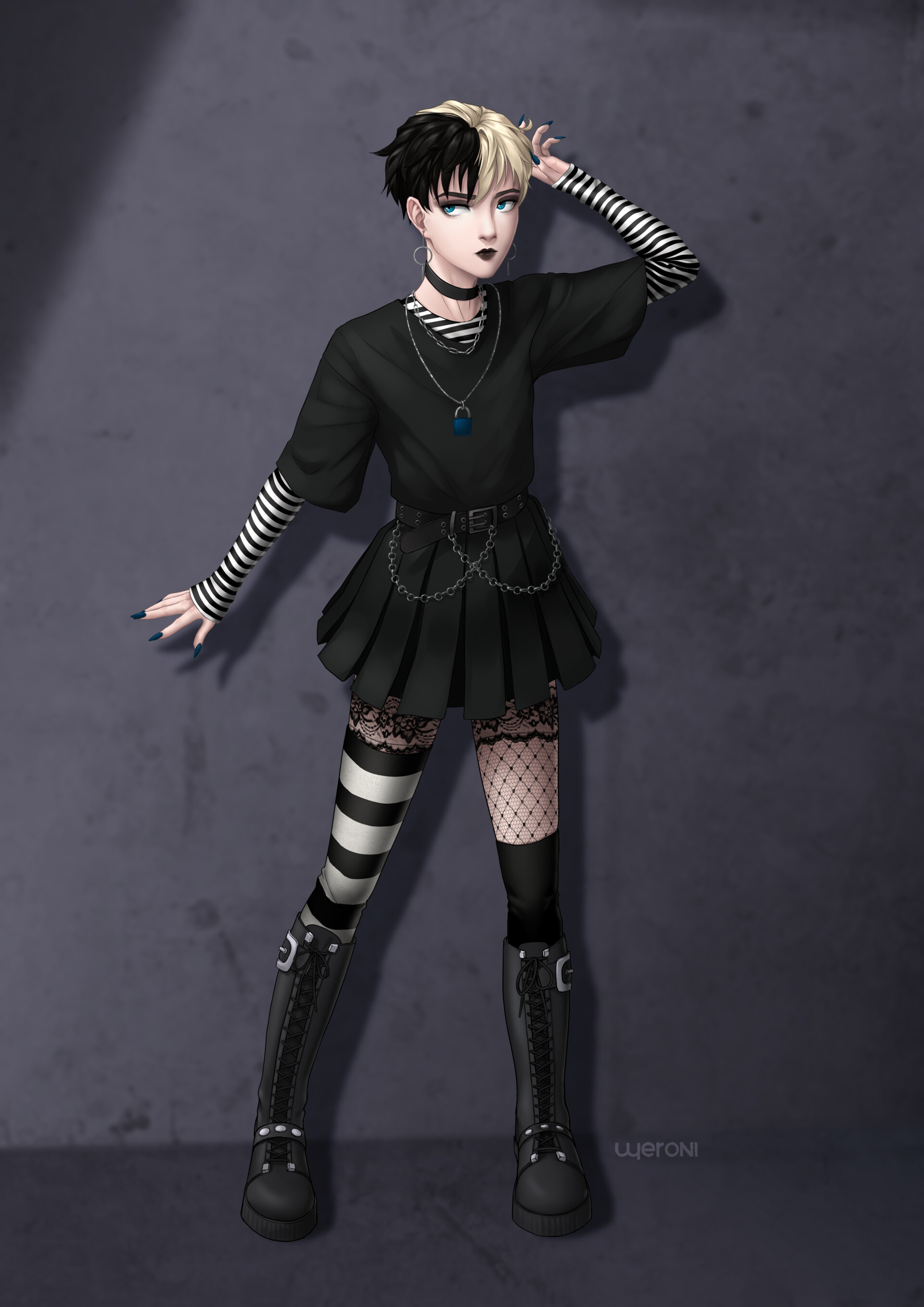 ArtStation - Goth Girl