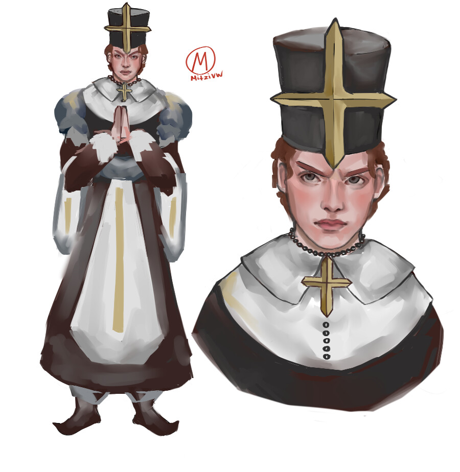 ArtStation - Priest Concept Art