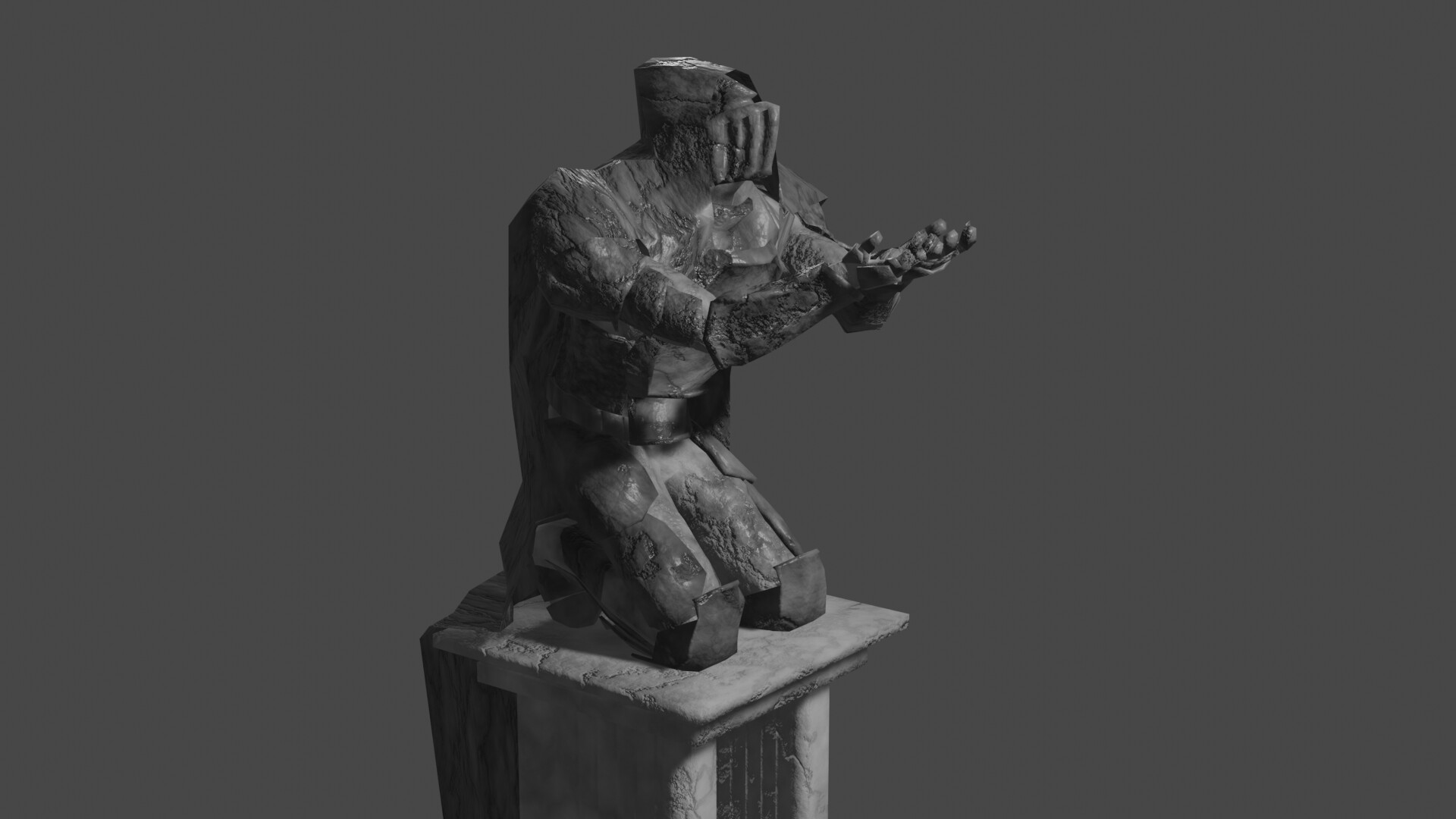 ArtStation - Knight Statue