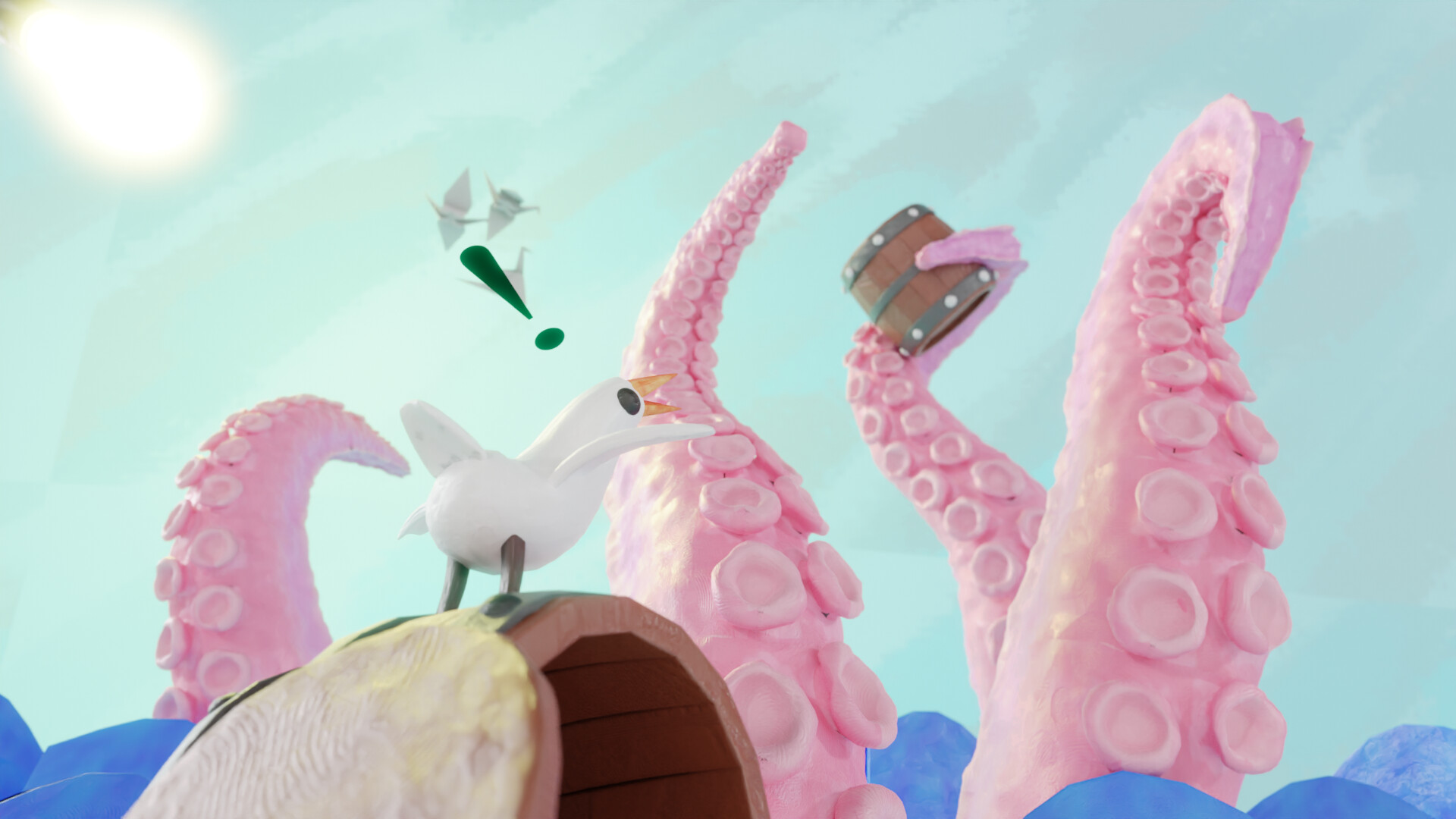 ArtStation - Attack of the claymation octopus