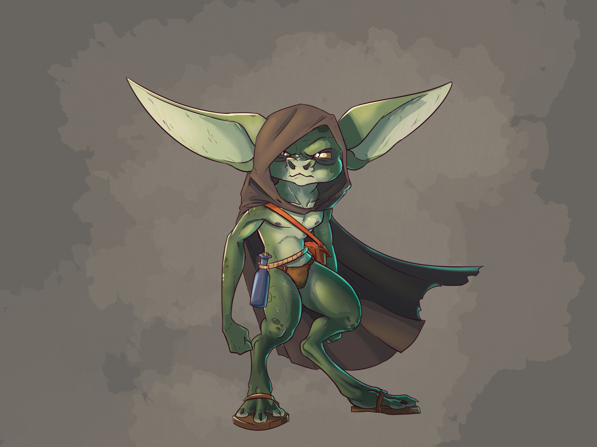 ArtStation - Commission: Goblin Traveler