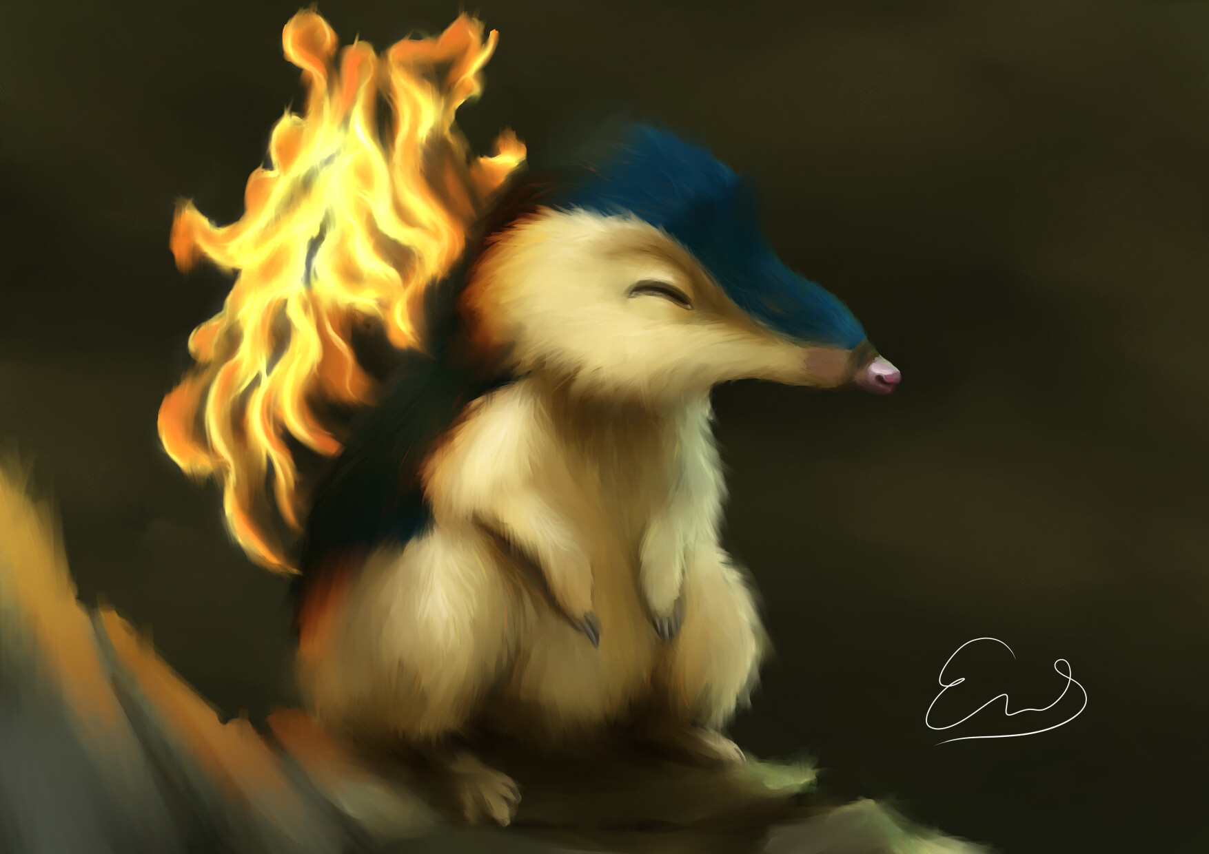 ArtStation - Cyndaquill