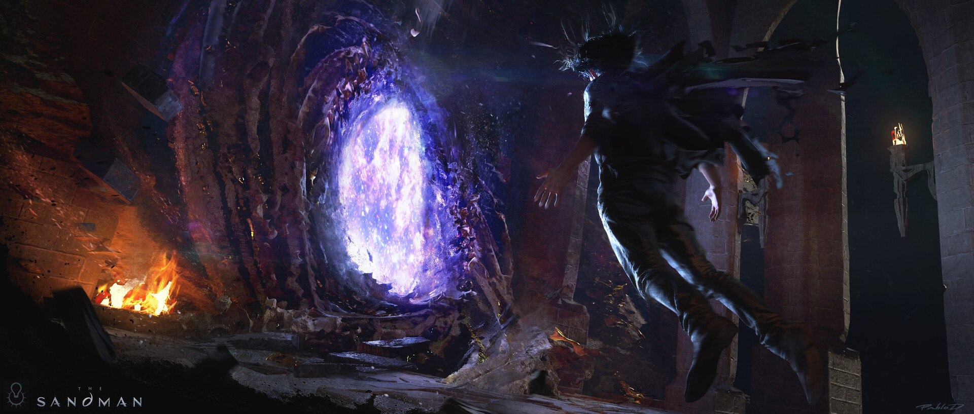 Pablo Dominguez - The Sandman Portal VFX Concept Work.