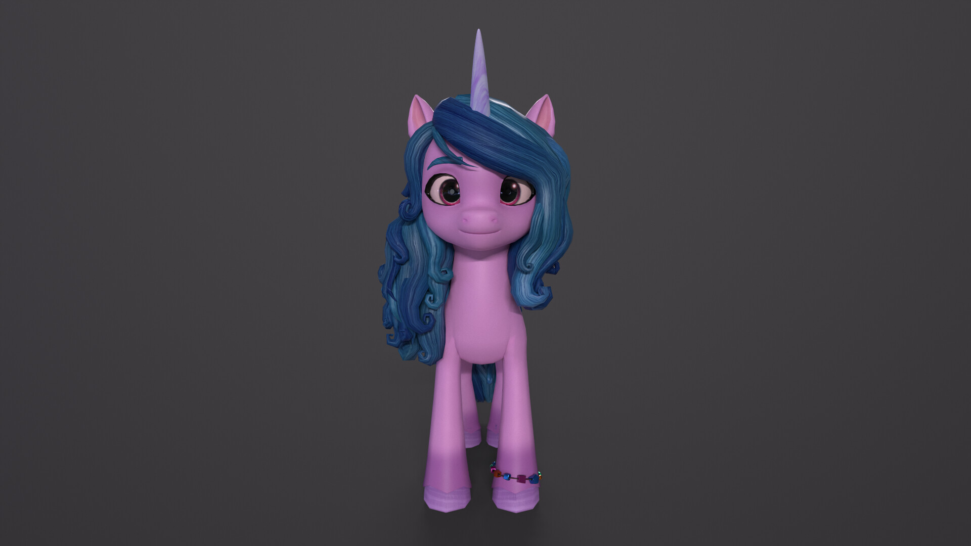 Joaquín Nicolás Gresta - My little pony - Low Poly models for Roblox - Izzy