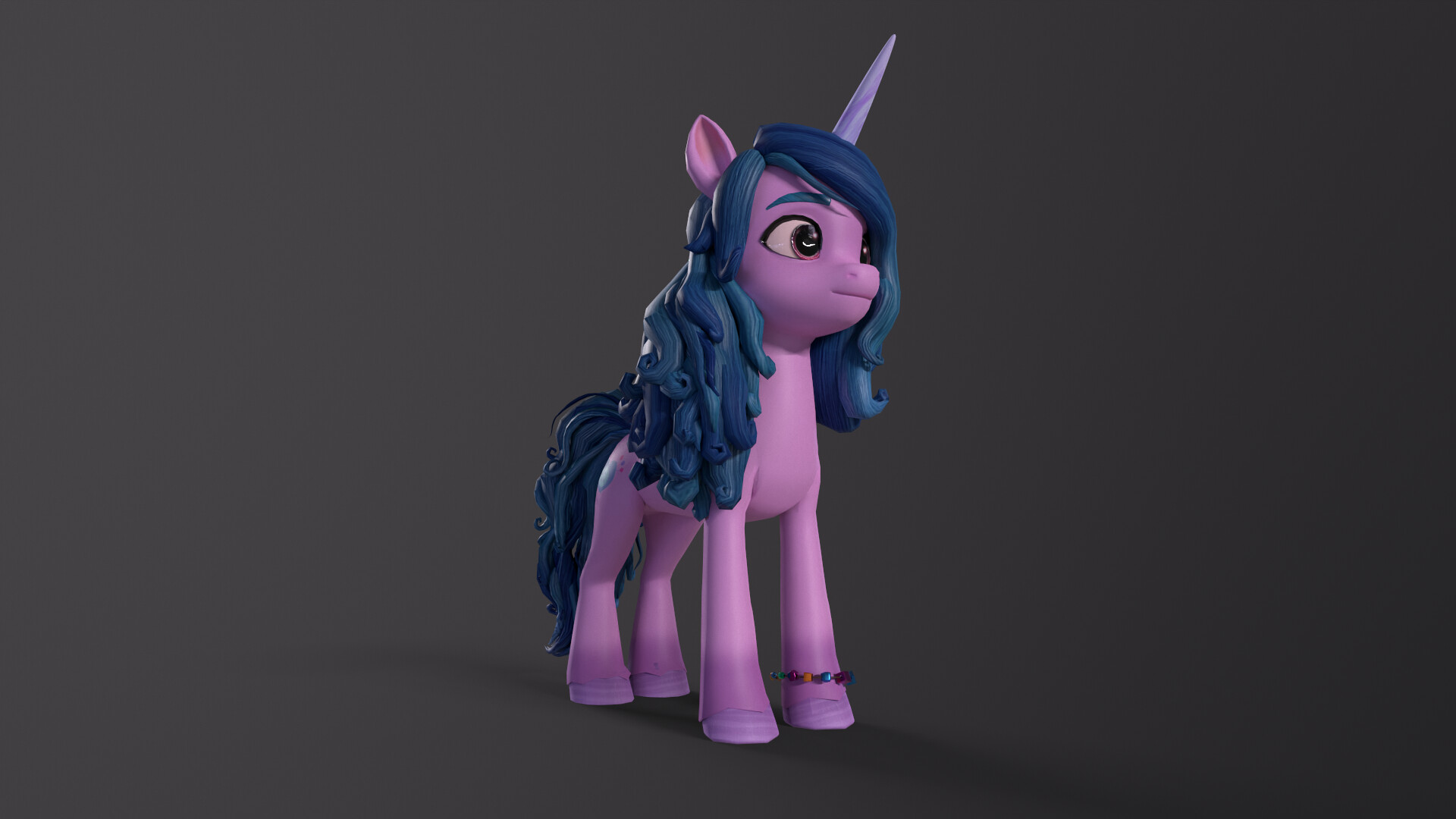 Joaquín Nicolás Gresta - My little pony - Low Poly models for Roblox - Izzy