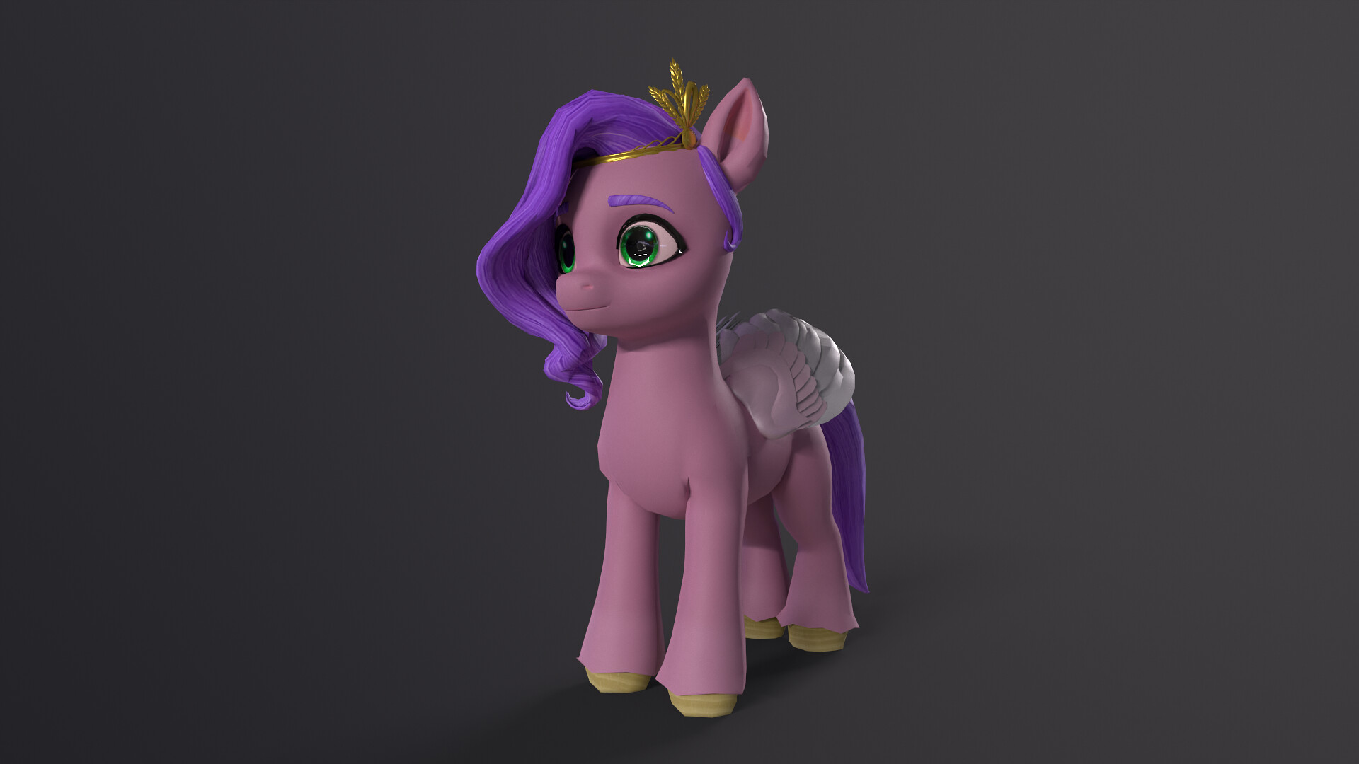 Joaquín Nicolás Gresta - My little pony - Low Poly models for Roblox - Pip