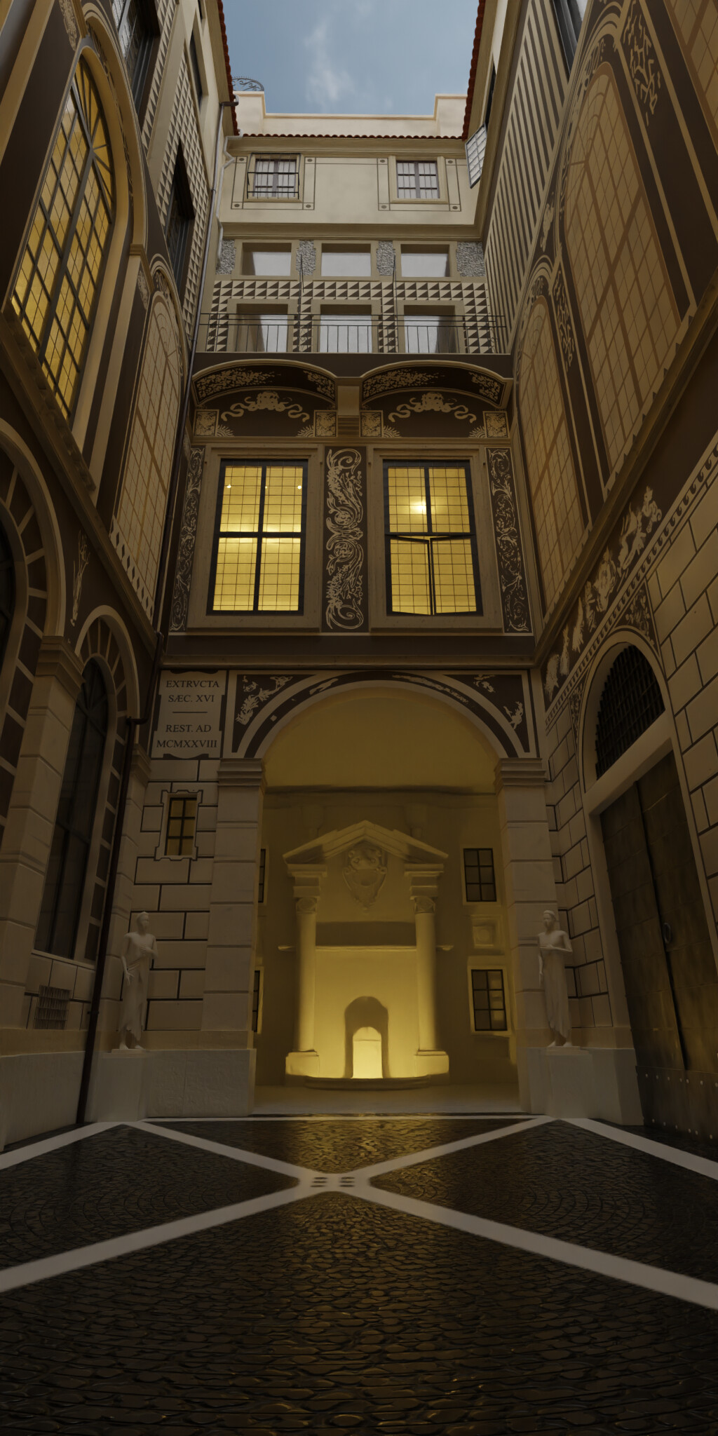 ArtStation - A building from Vincenzo