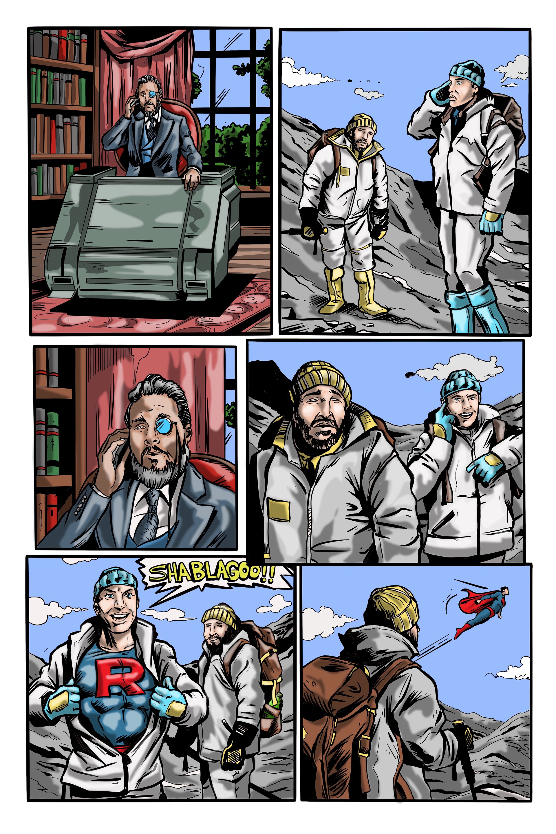 ArtStation - #ink #color #page #comics