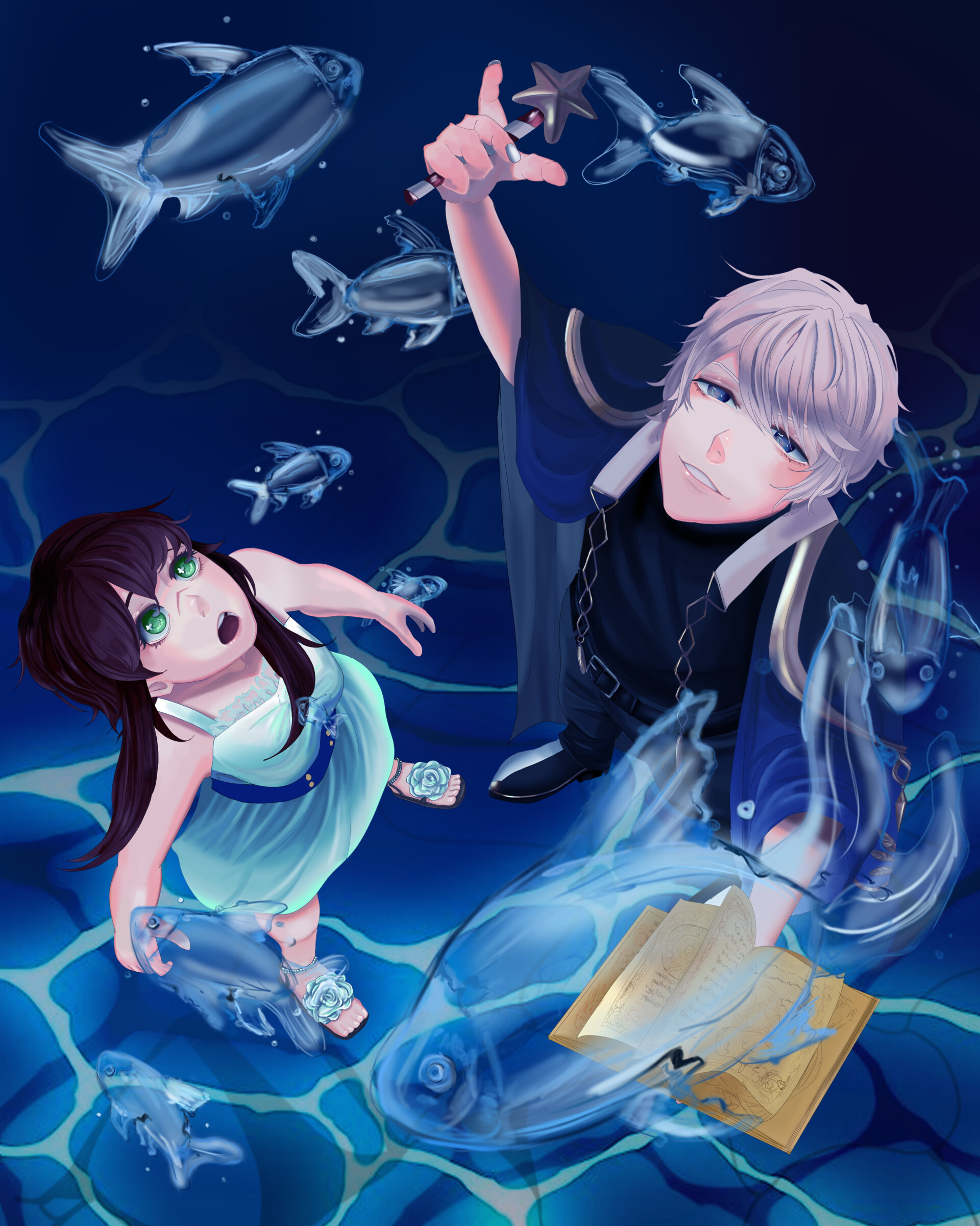 ArtStation - Dancing Fish