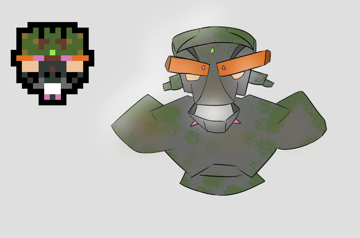 ArtStation - Random Sprite Sketch #1: Golem