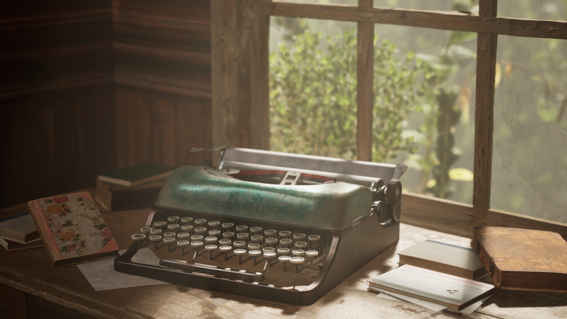 ArtStation - Remington Rand Typewriter
