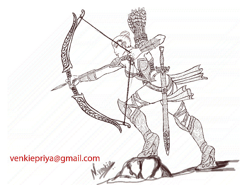 ArtStation - The Warrior Princess