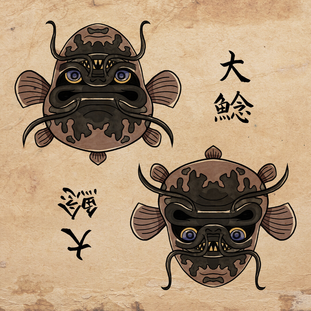 ArtStation - Namazu 大鯰
