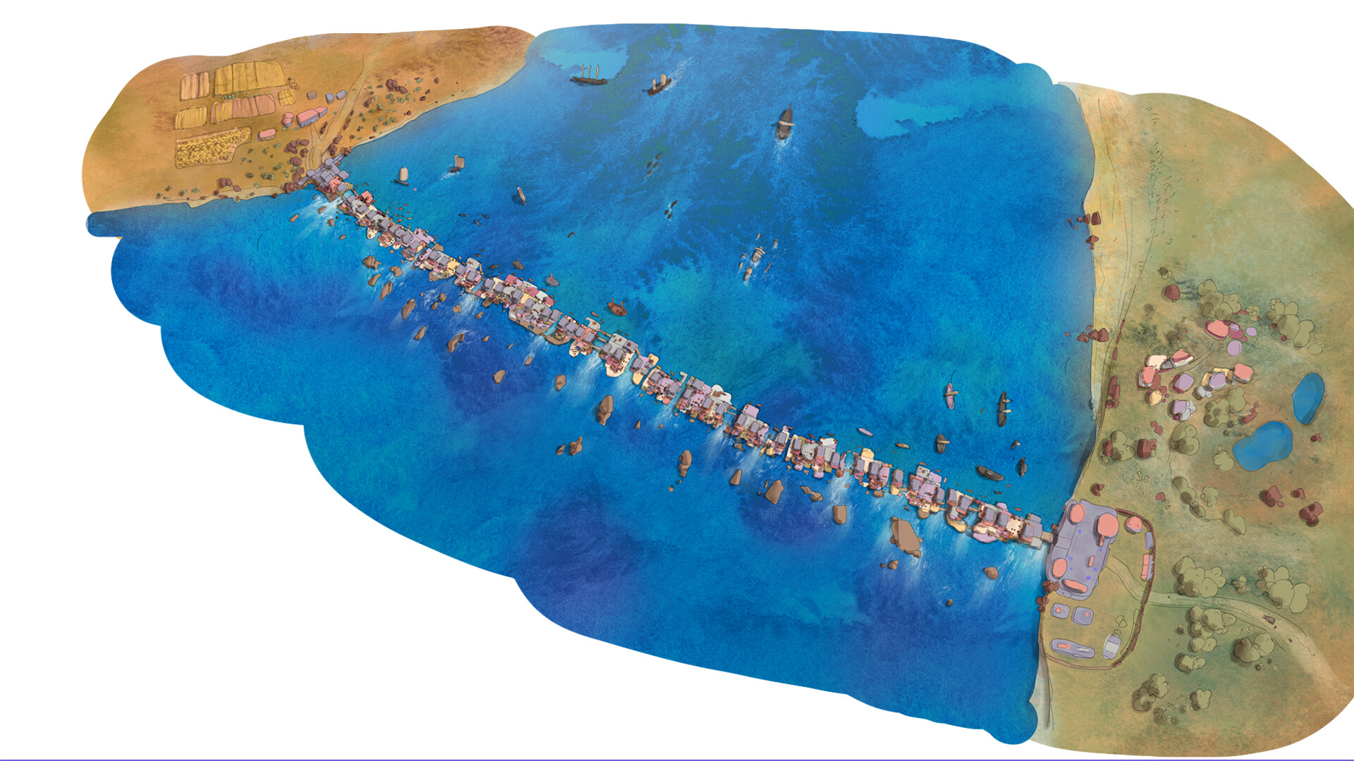 Jesús Ballesteros - Stone house - Dragon's Rise: The Forgotten Realms