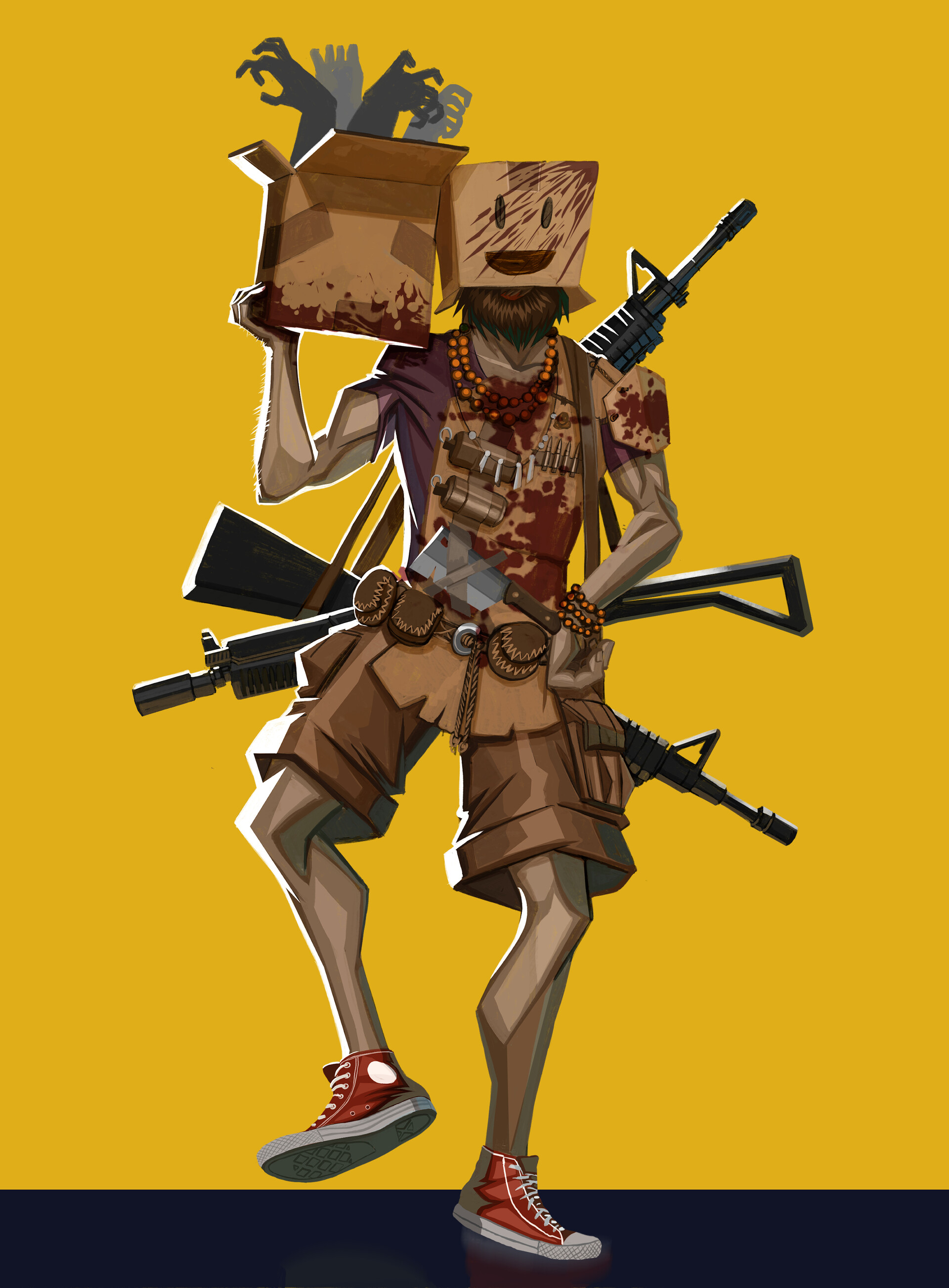 ArtStation - Boxwar character