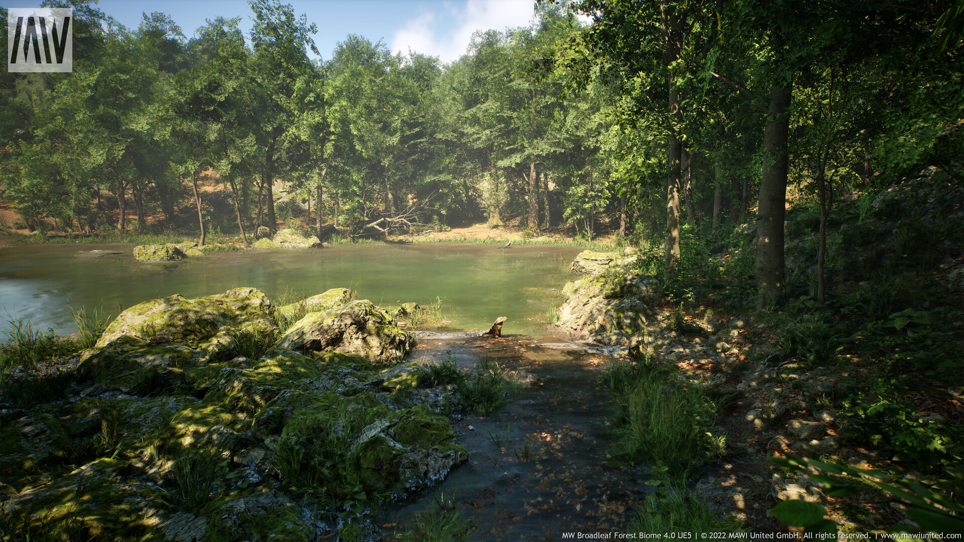 MAWI United - UE5 Broadleaf Forest V4 Runtime Demo
