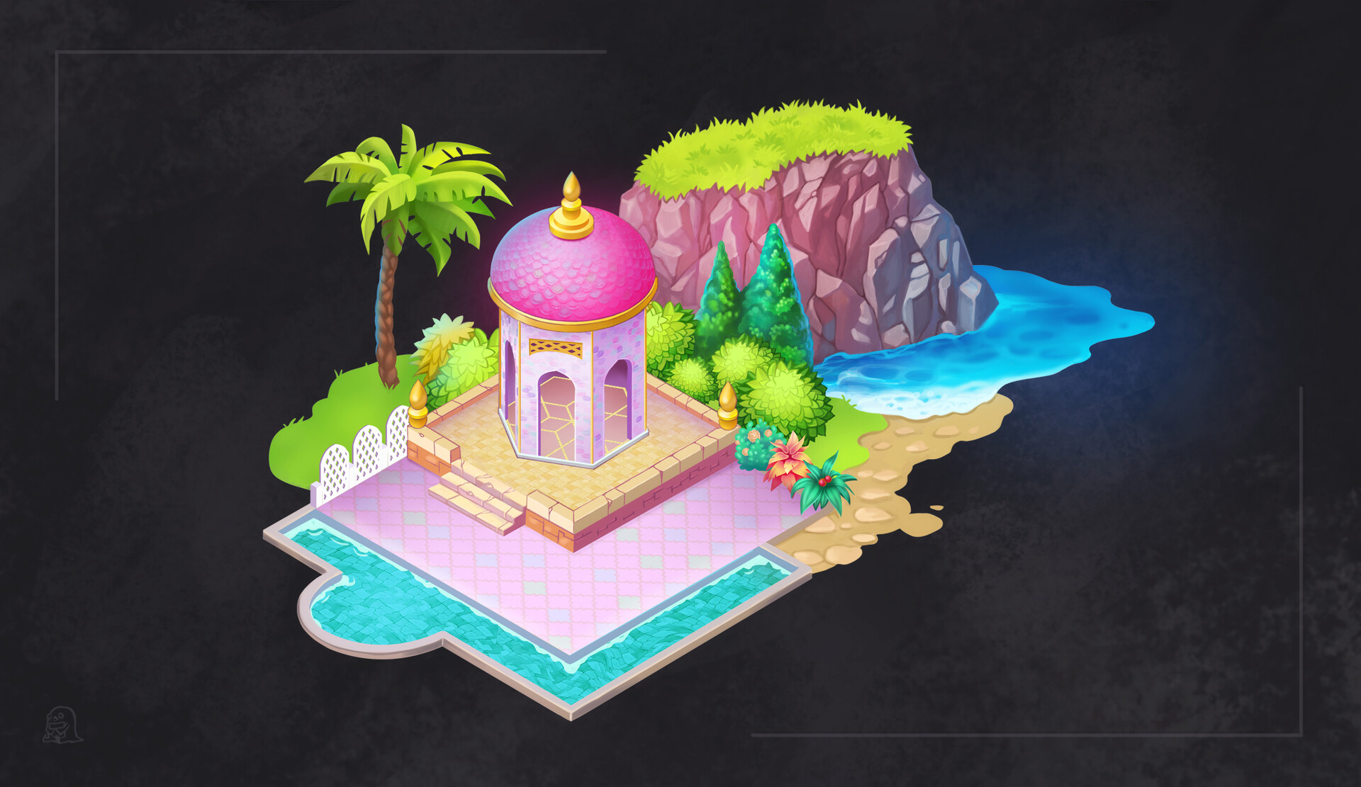 ArtStation - Isometry Pavilion