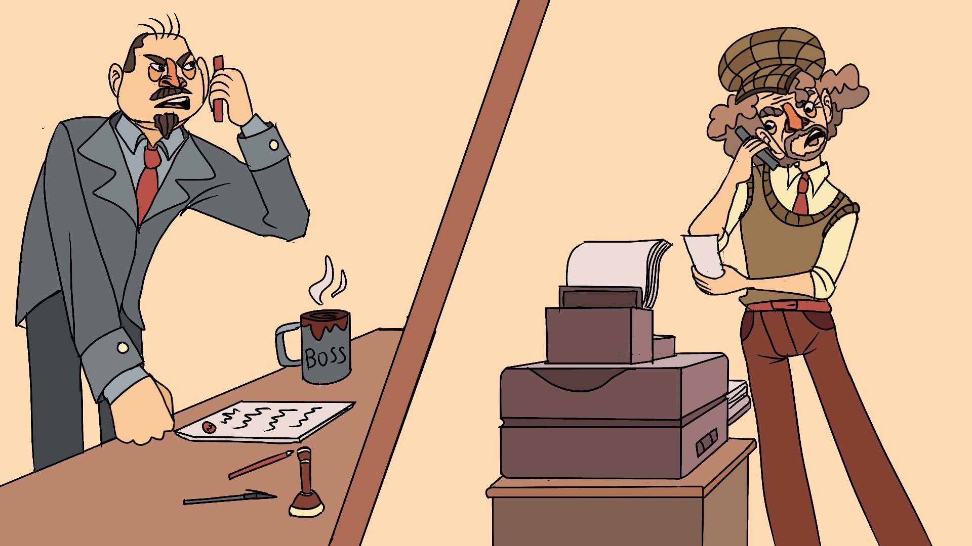 ArtStation - Animated trailer for the tv series « catch the banker